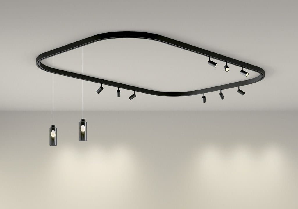 DELTATRACK Track-Light By LedsC4 | design Francesc Vilaró