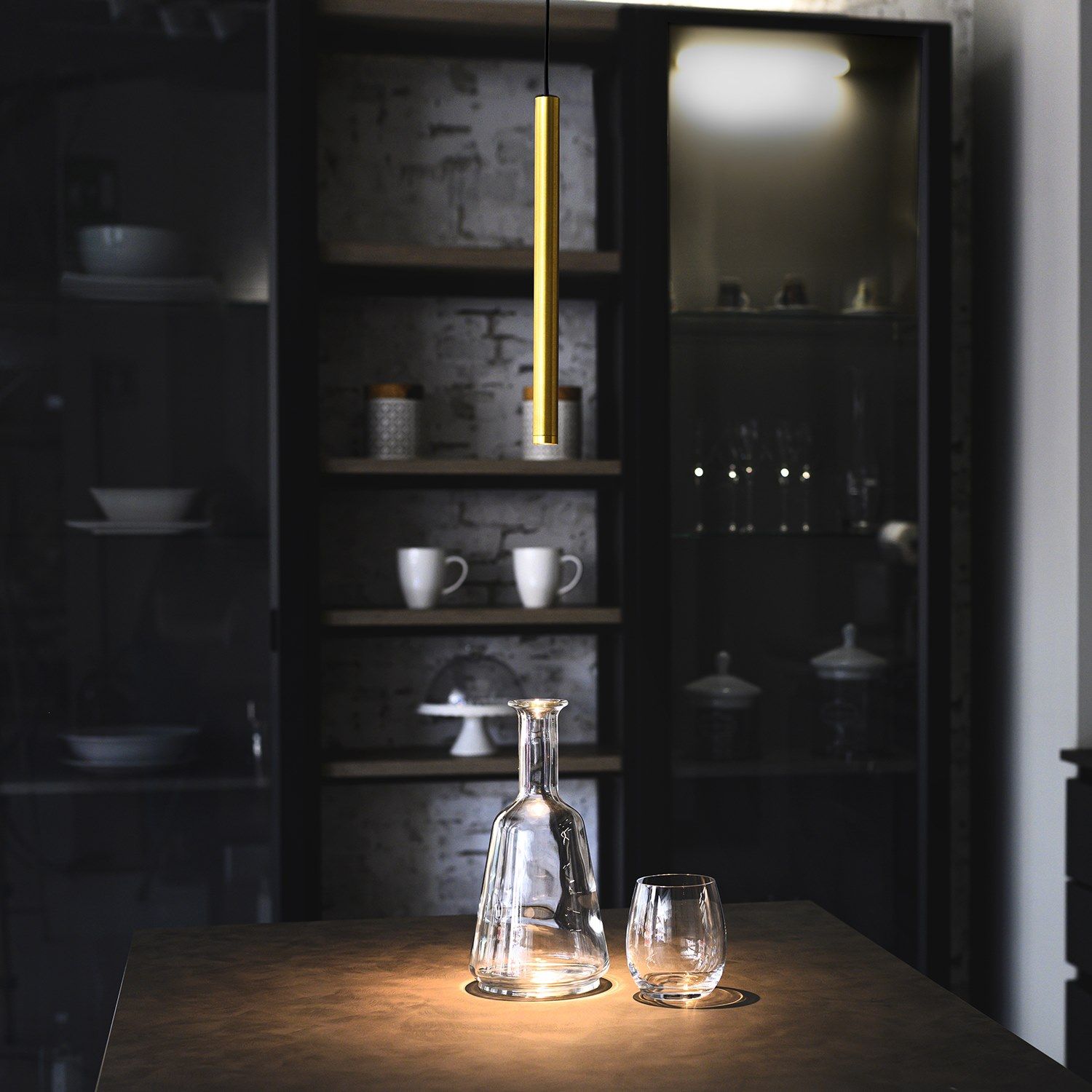 D01 LED aluminium pendant lamp By OliveLab