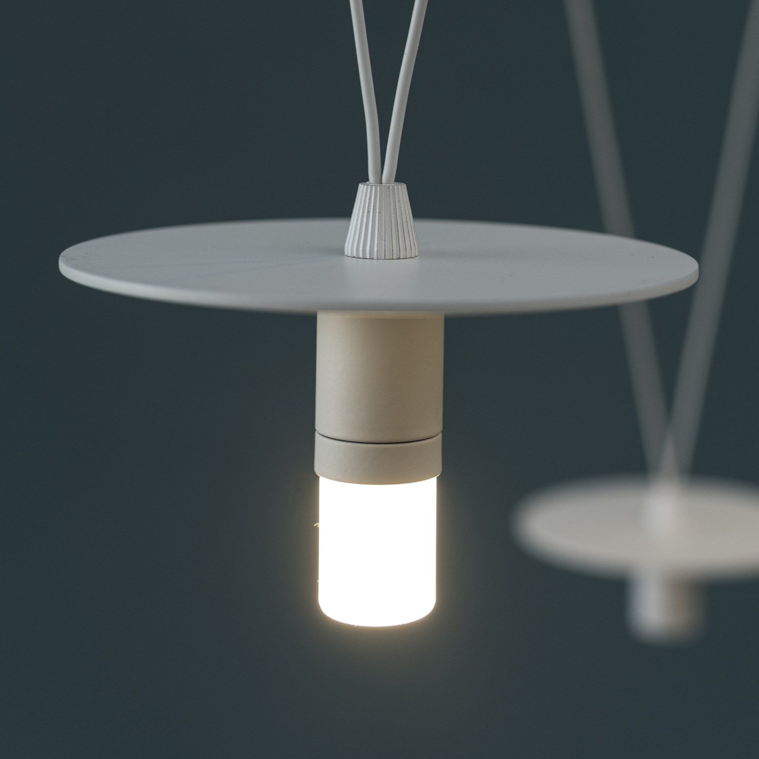 D02 LED aluminium pendant lamp By OliveLab