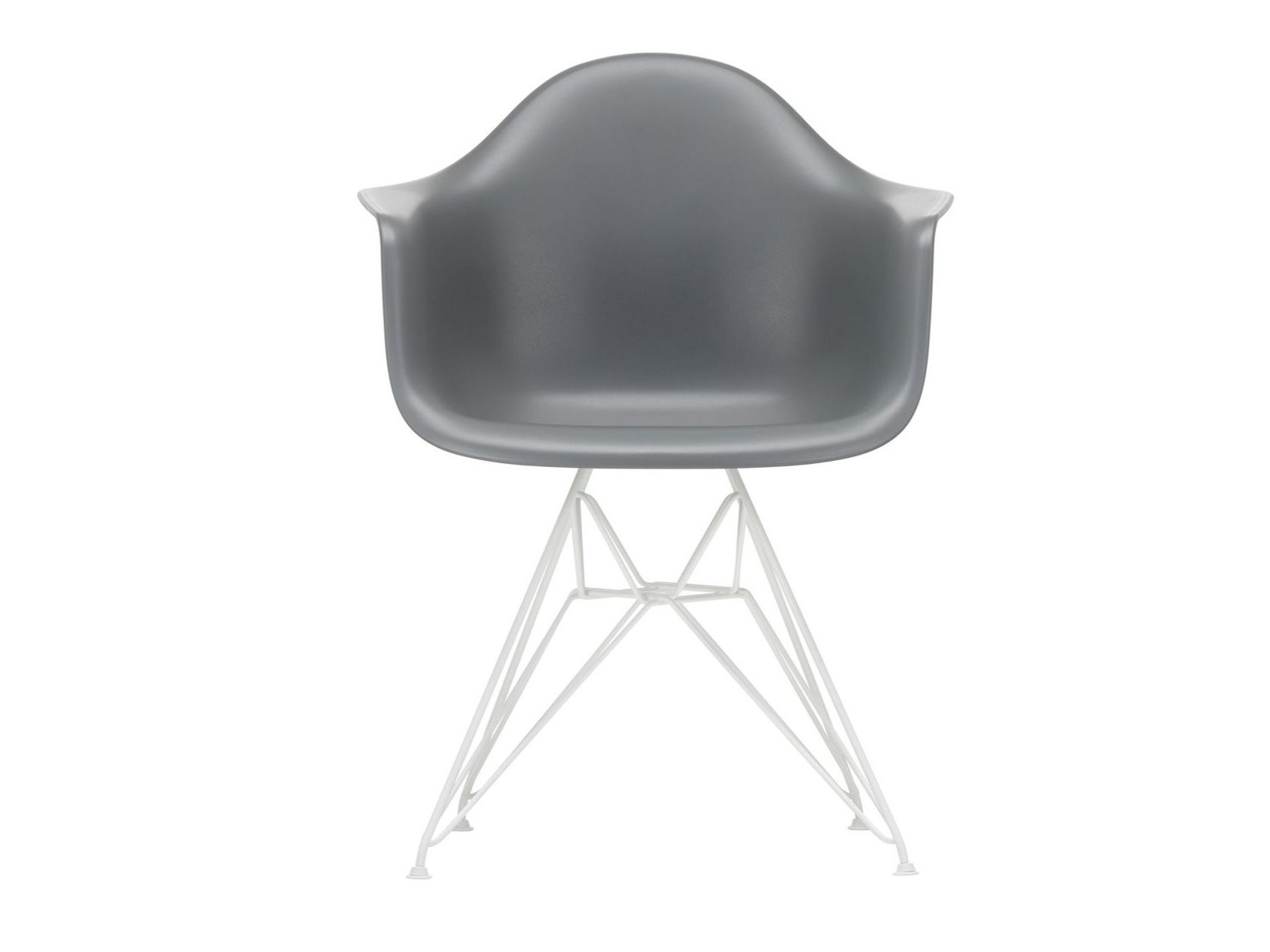 DAR Upholstered polypropylene chair with integrated cushion By Vitra ...