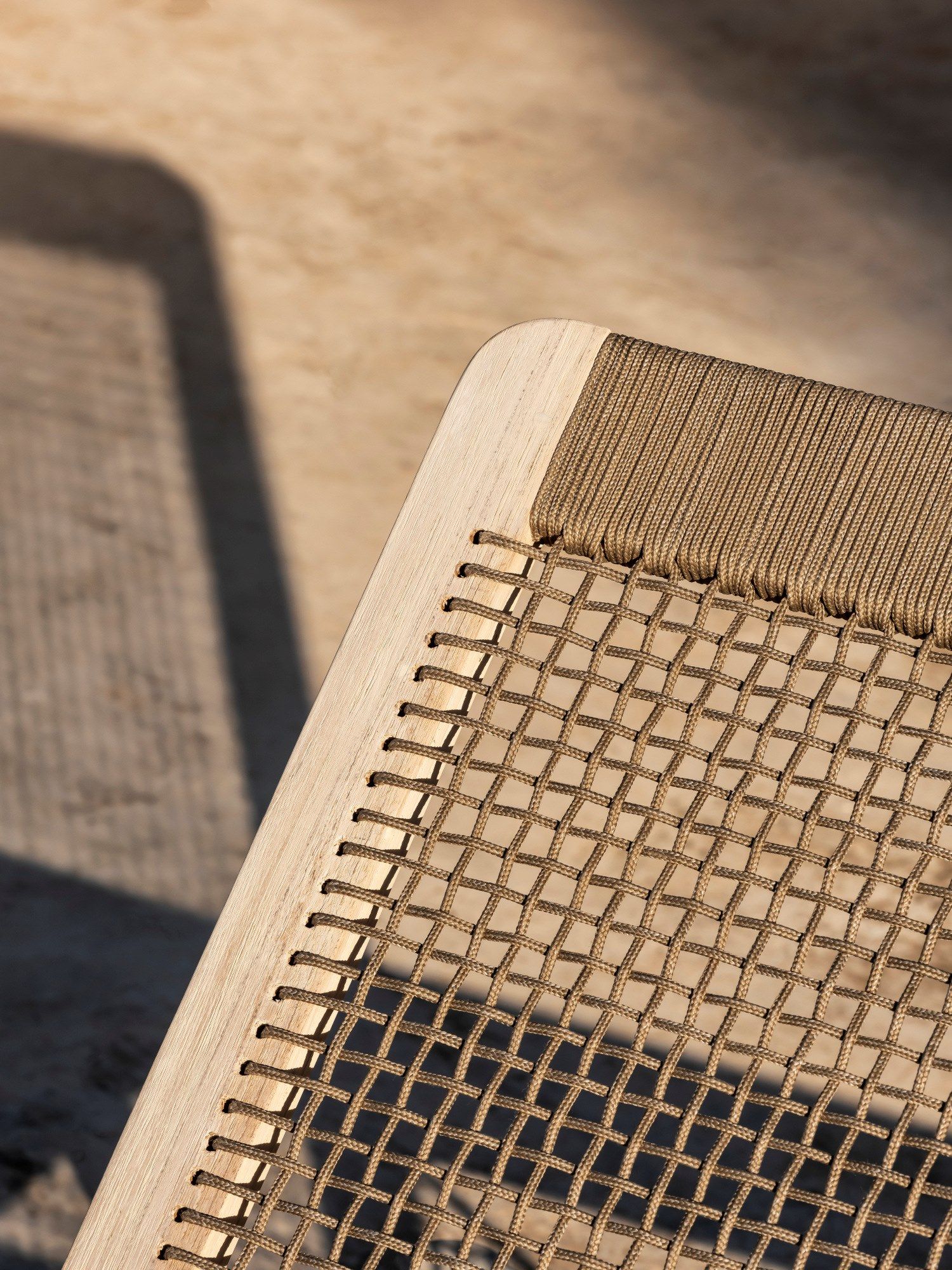DAVID Recliner fabric sun lounger By Vincent Sheppard