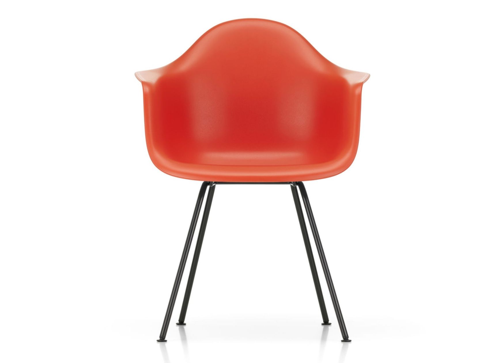 DAX Polypropylene chair with armrests By Vitra