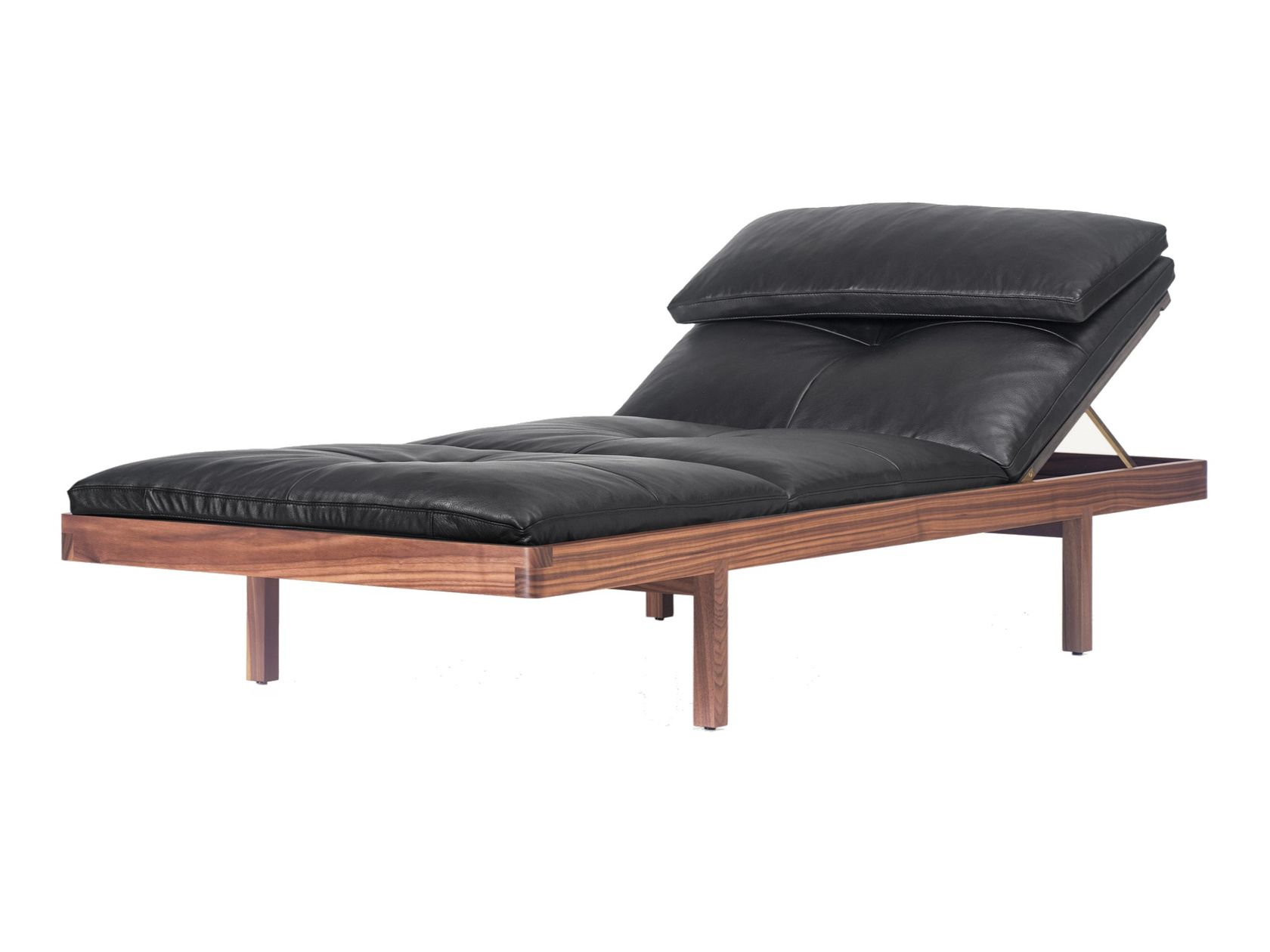DAYBED Méridienne rembourrée en cuir By BassamFellows | design Craig Bassam