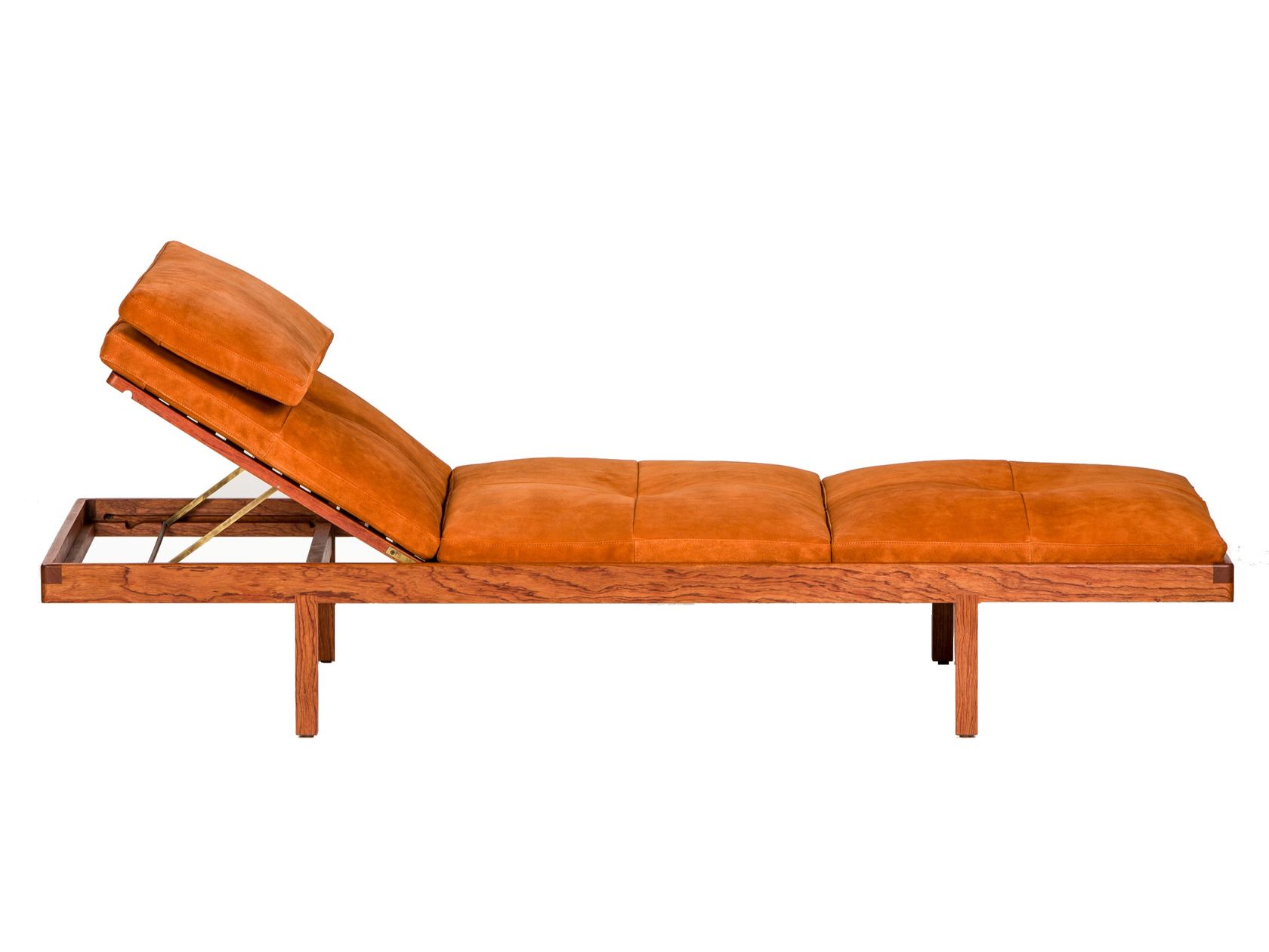 DAYBED Upholstered leather and solid wood daybed By BassamFellows ...