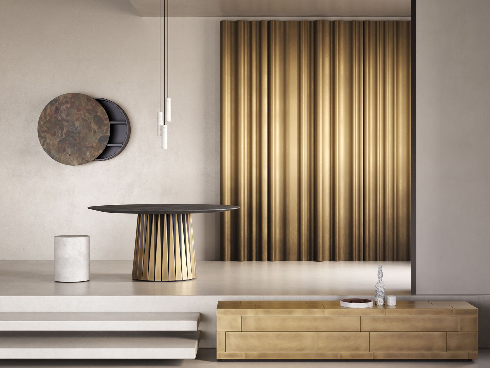 VELA Metal 3D Wall Cladding By DE CASTELLI