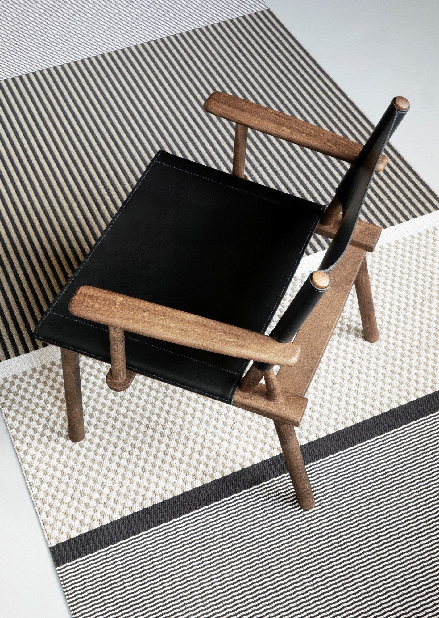 12 DESIGNS FOR NATURE Leather easy chair with armrests By Nikari ...