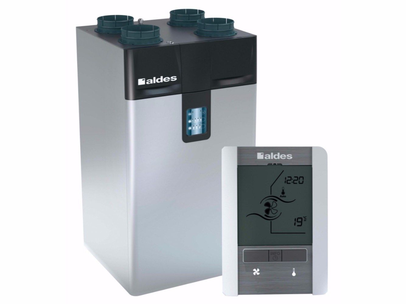 DEE FLY CUBE 300/370 Soluzione di purificazione aria HRV By ALDES