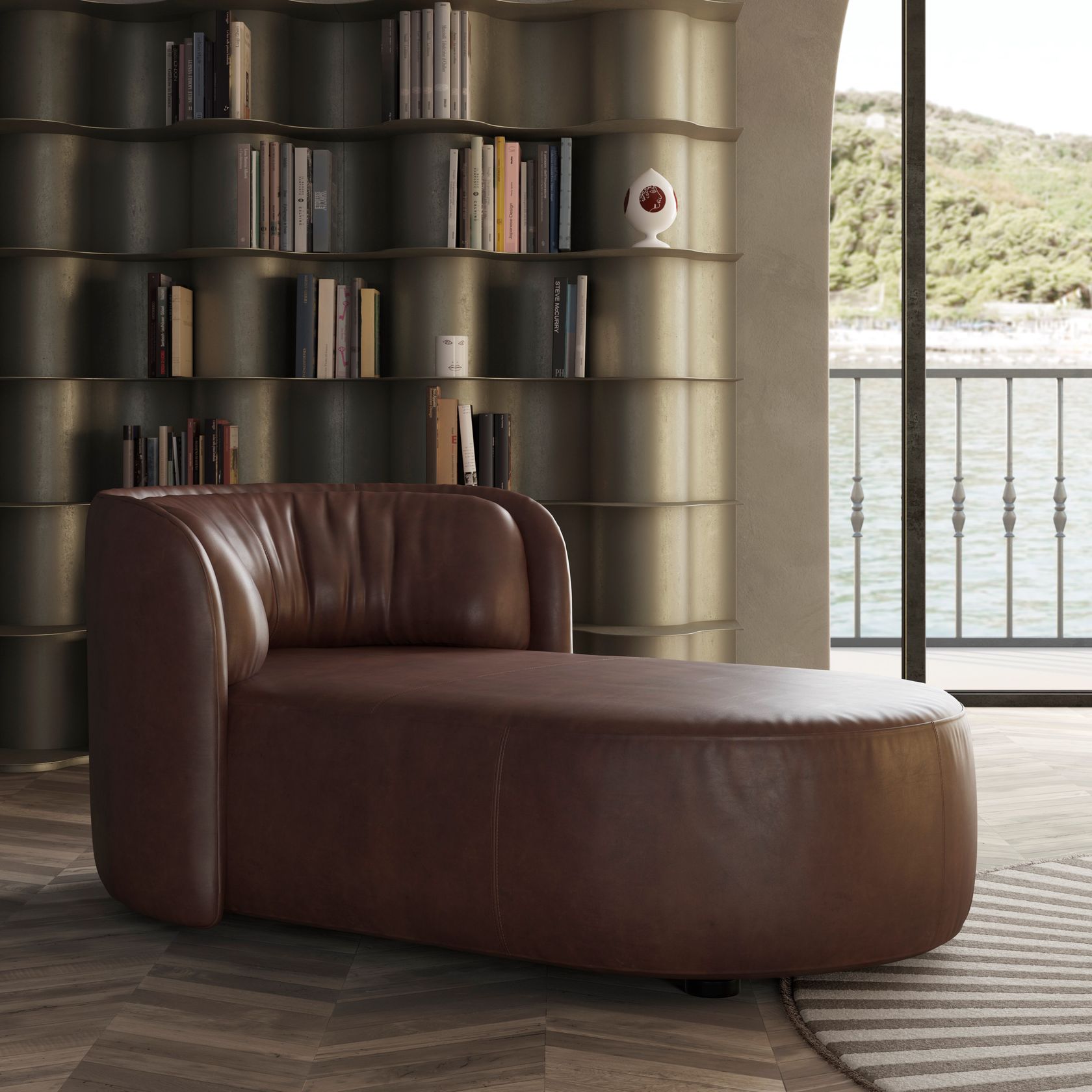 DEEP | Day bed Deep Collection By Natuzzi Italia design Nika Zupanc