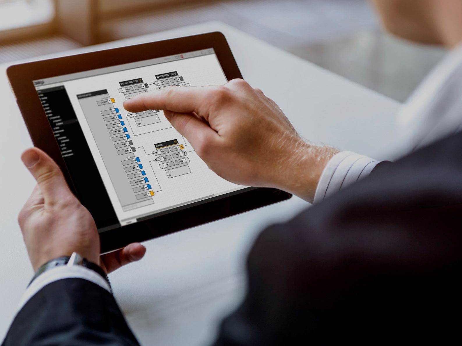 DELÉGO building automation system interface By EKINEX