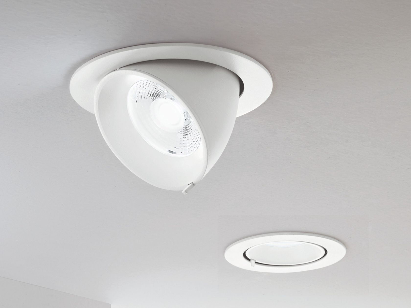DELTA | Spotlight Adjustable recessed aluminium spotlight By Fan Europe ...
