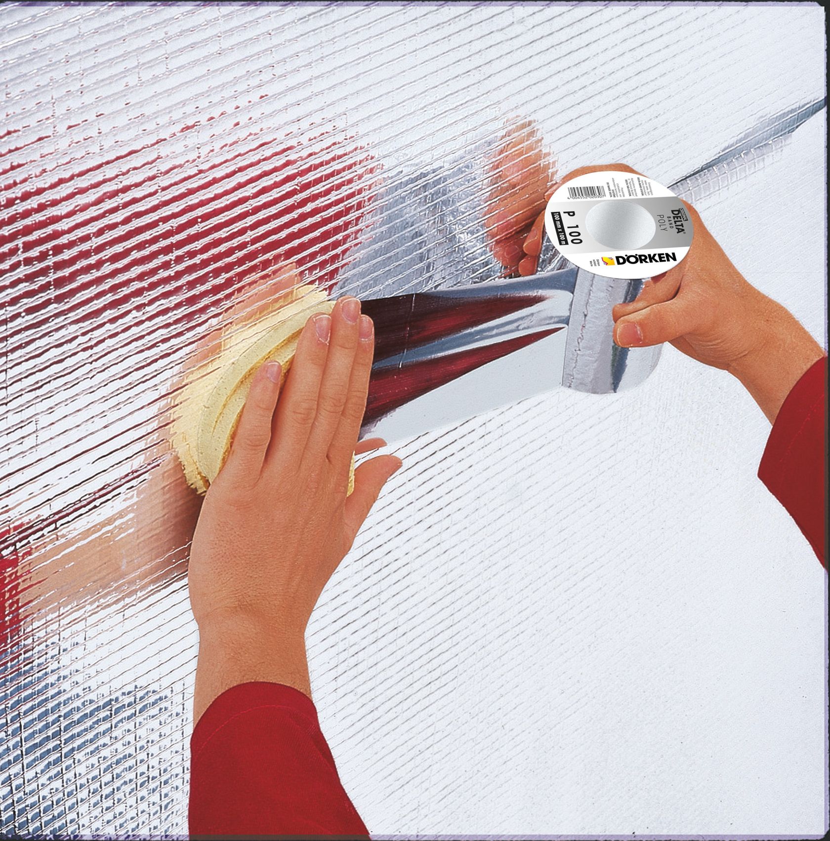 Nastro adesivo per fissaggio DELTA® POLY - BAND - DÖRKEN ITALIA