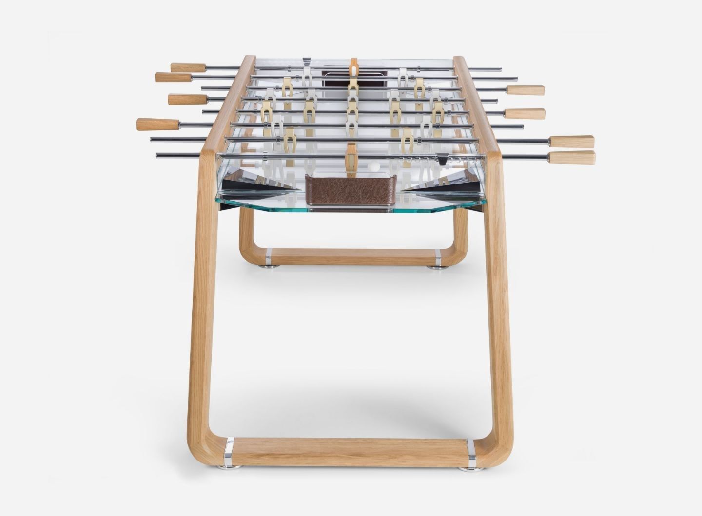 DERBY WOOD Football table By Impatia | design Gregg Brodarick, Lucia Guazzi