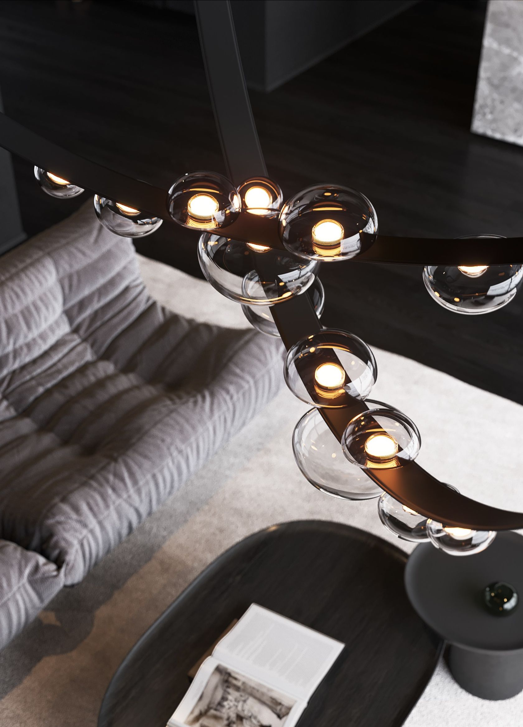 DEW DROPS Pendant lamp By Bomma
