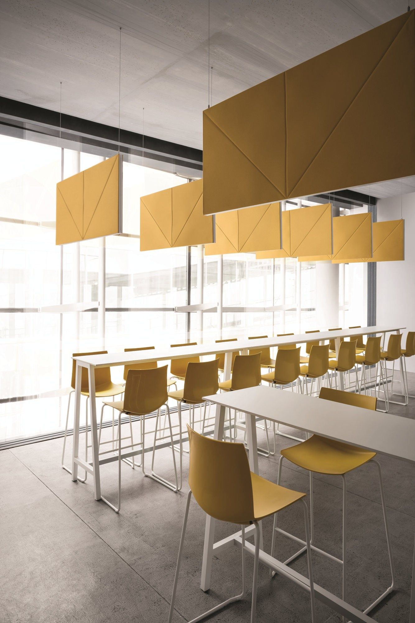 DIAMANTE | Acoustic baffles Diamante Collection By GABER design Eurolinea