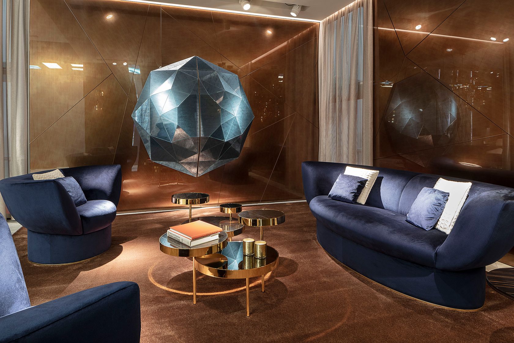 DIAMANTE Bar cabinet with integrated lighting By Sicis | design RADS