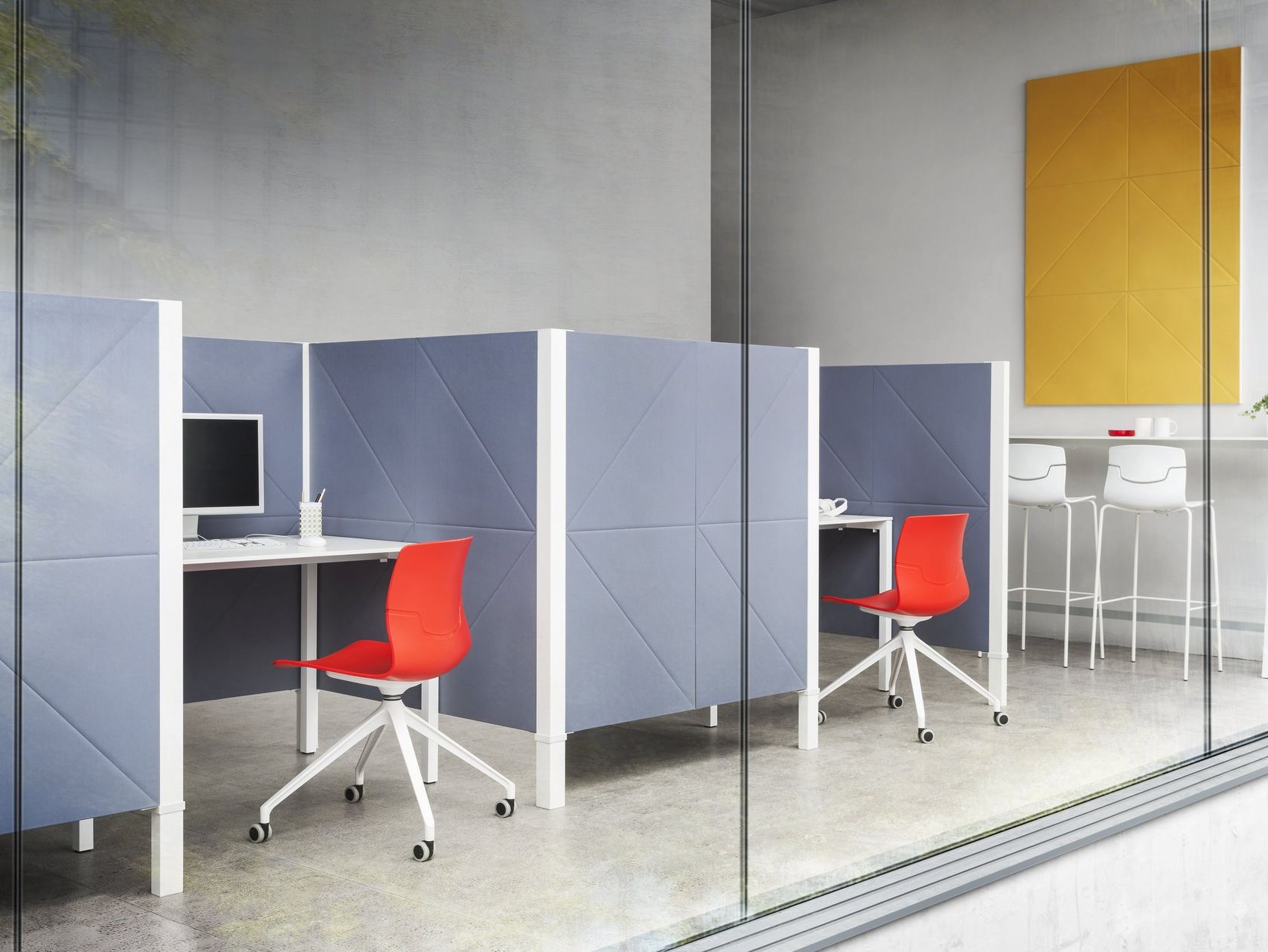 DIAMANTE | Workstation screen Diamante Collection By GABER design Eurolinea