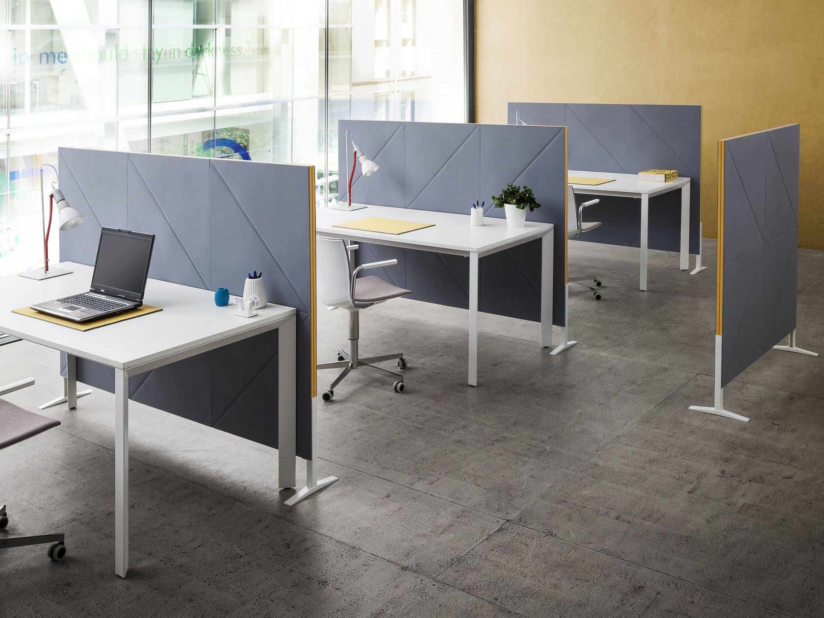 DIAMANTE | Workstation screen Diamante Collection By GABER design Eurolinea
