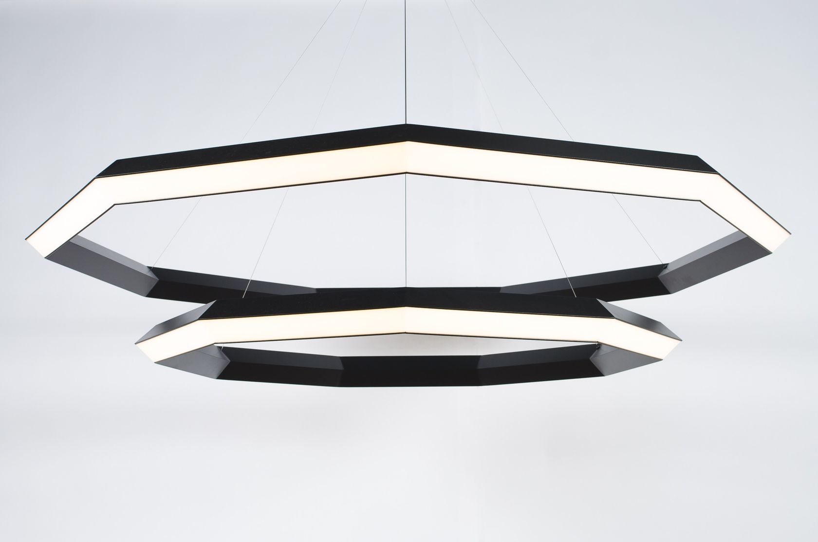 LED direct light pendant lamp with dimmer DIAMOND LUXENNEA By Karice ...
