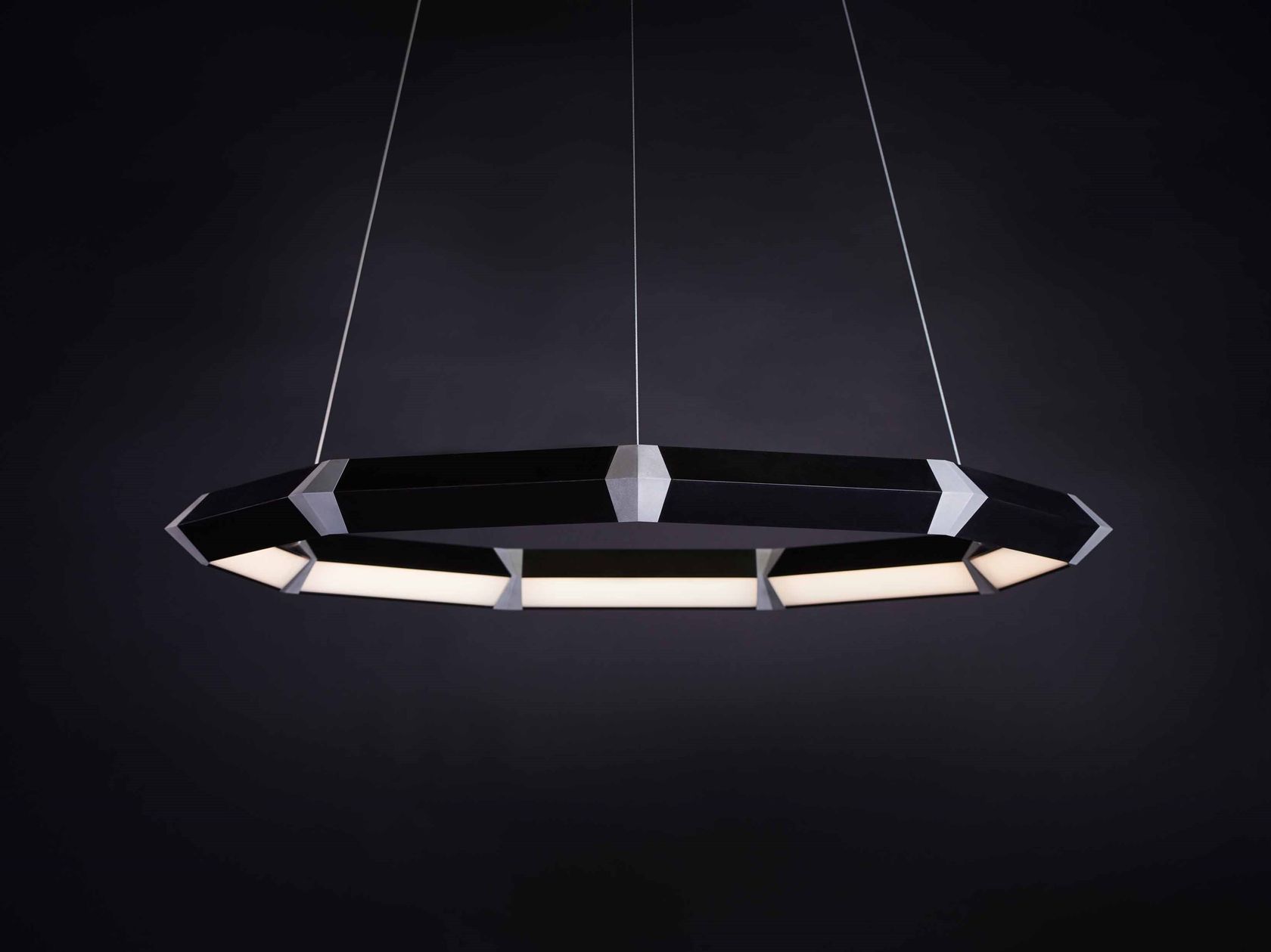 LED direct light metal pendant lamp DIAMOND LUXENNEA M-SERIES By Karice ...