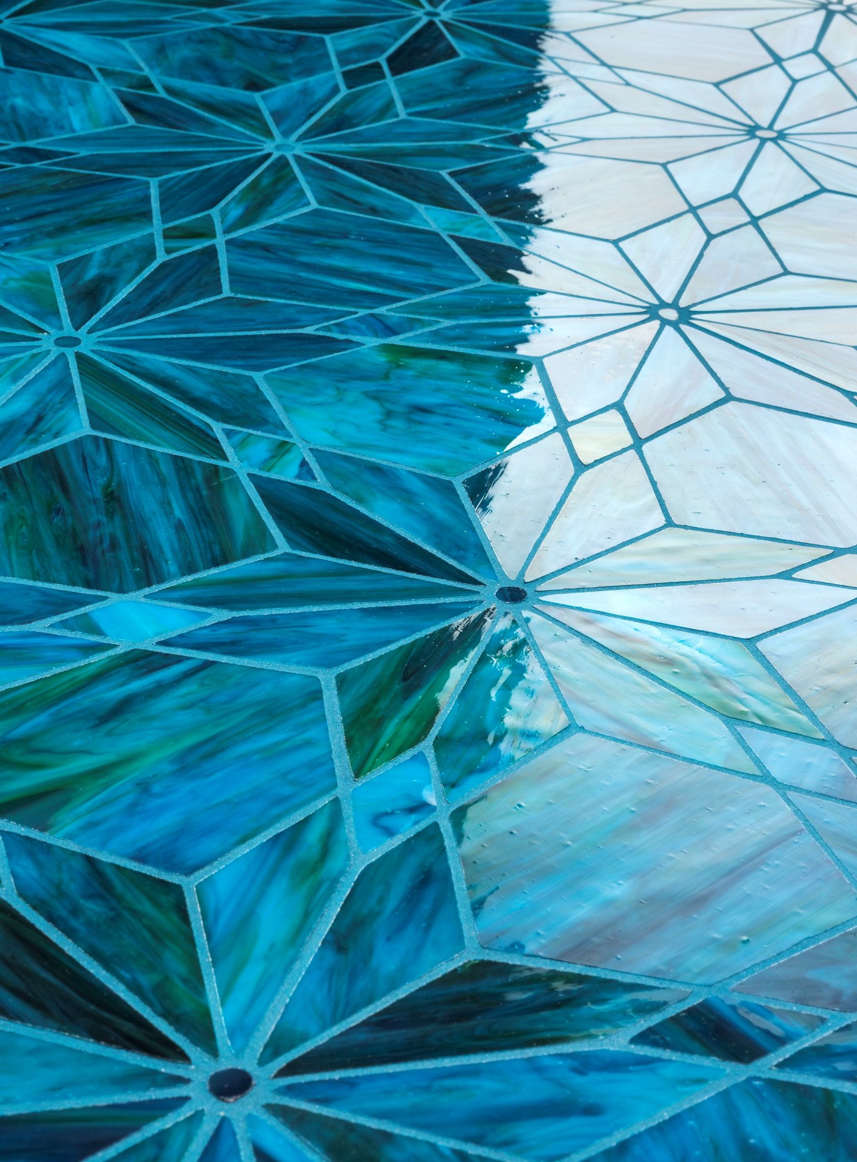 Cathedral glass mosaic DIAMOND Diamond Collection By Mosaico+