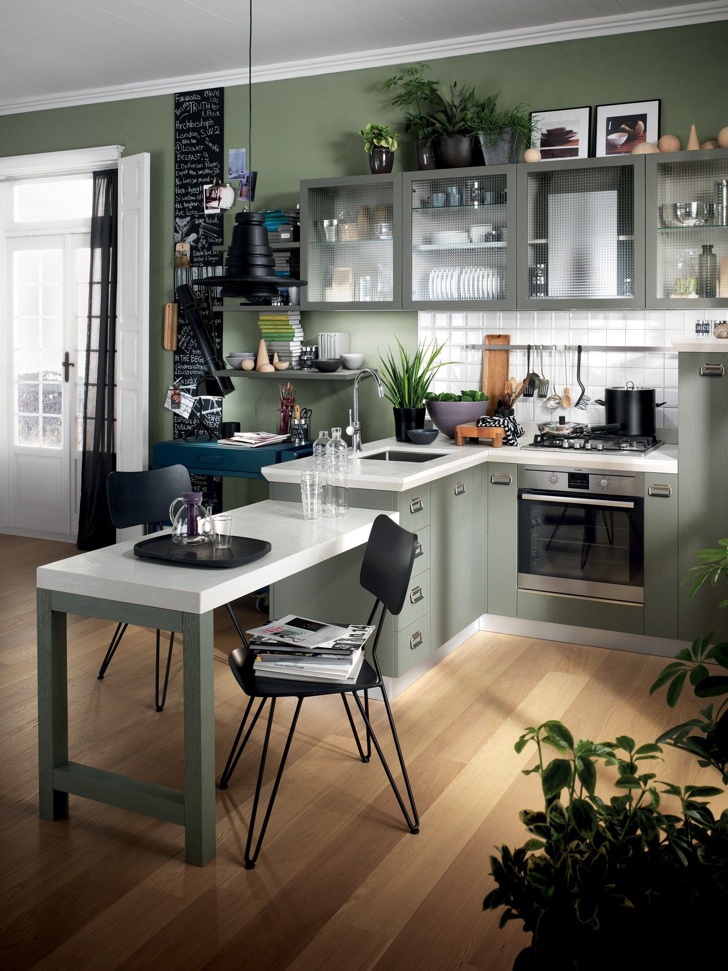 Cozinha integral DIESEL SOCIAL KITCHEN Linha Scavolini By Scavolini