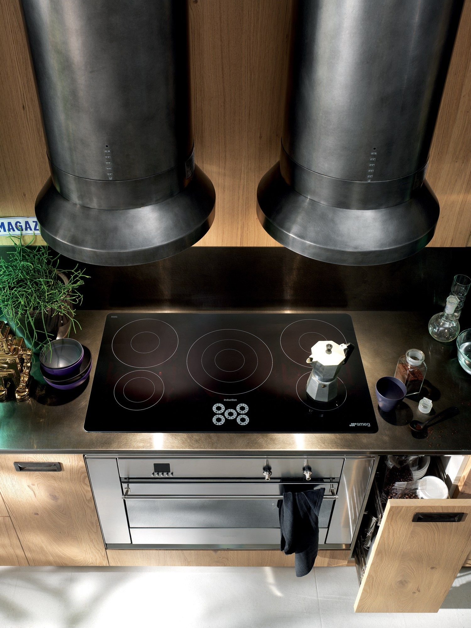 Cozinha integral DIESEL SOCIAL KITCHEN Linha Scavolini By Scavolini