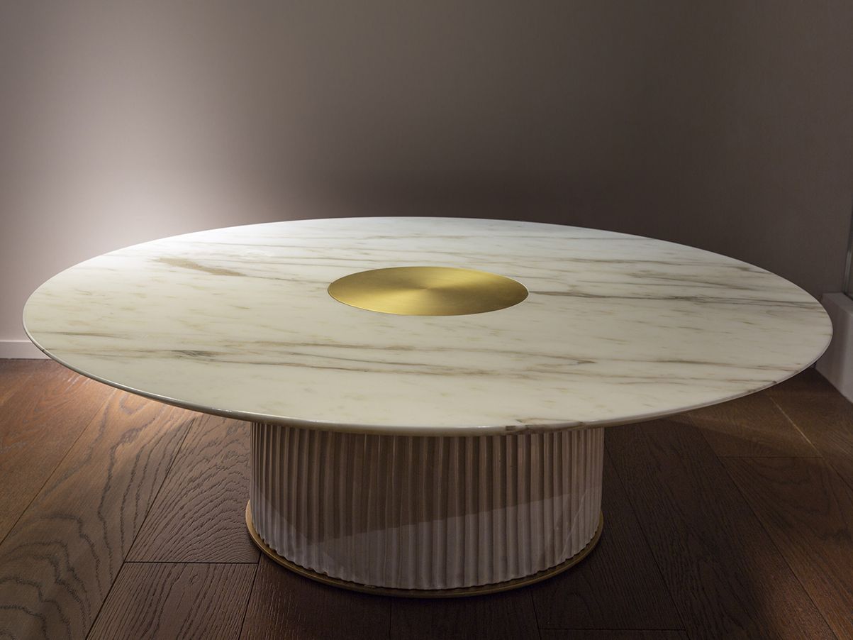 INSPIRATION Tables basses en céramique de style contemporain de salon ...