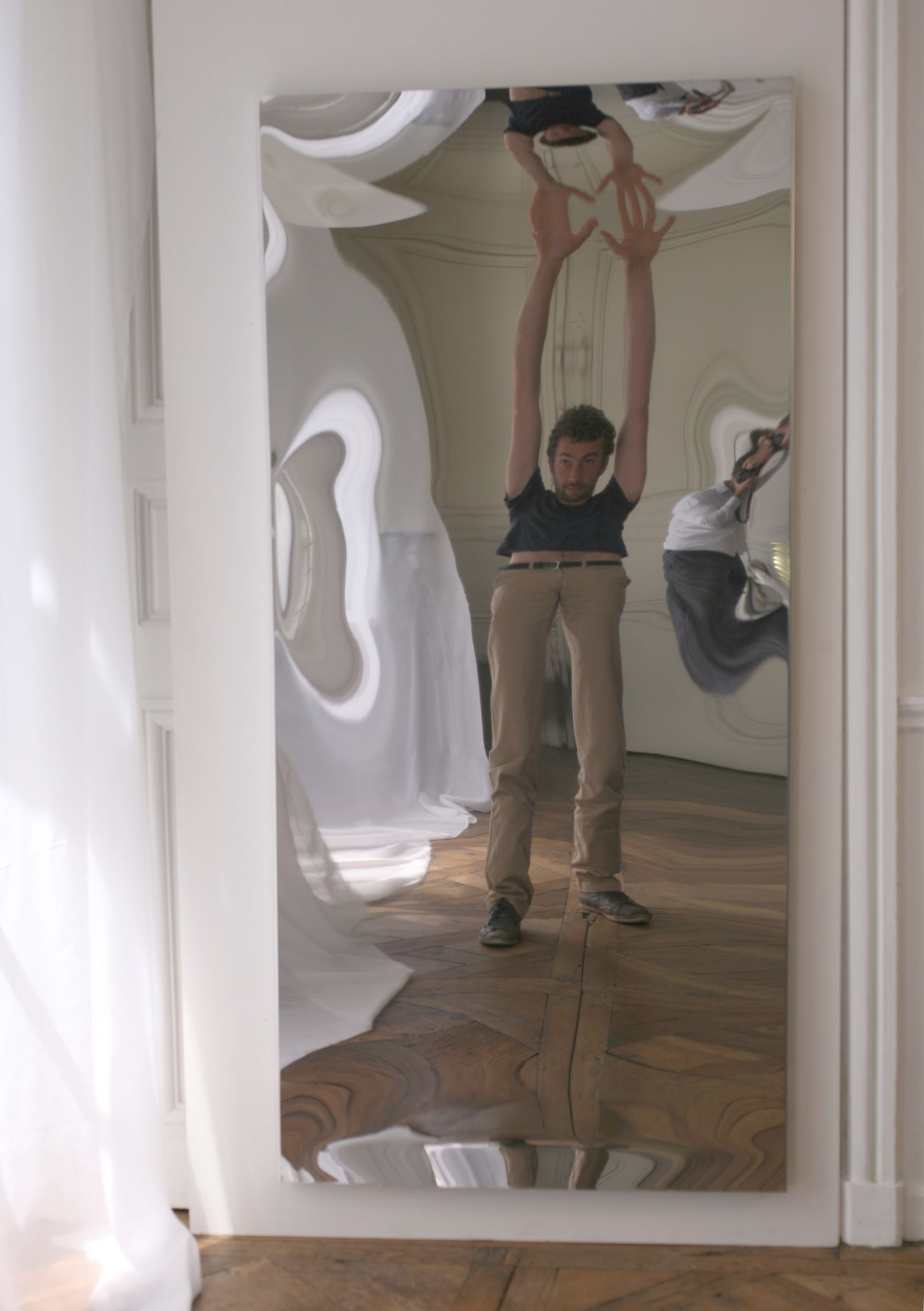 DISTORTING MIRROR 200x94 Distorting mirror By VIDAME EDITIONS