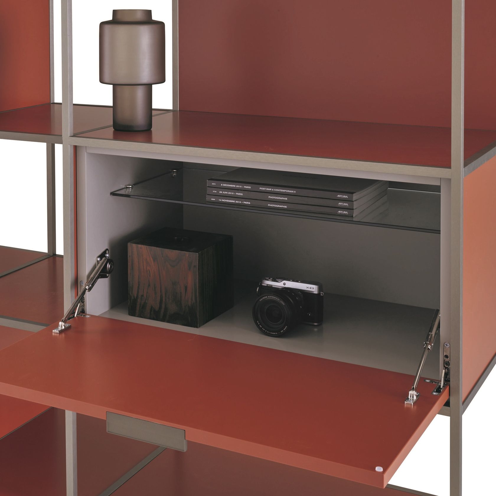 DITA SYSTEM Sectional bookcase By Ligne Roset | design Pagnon & Pelhaître design