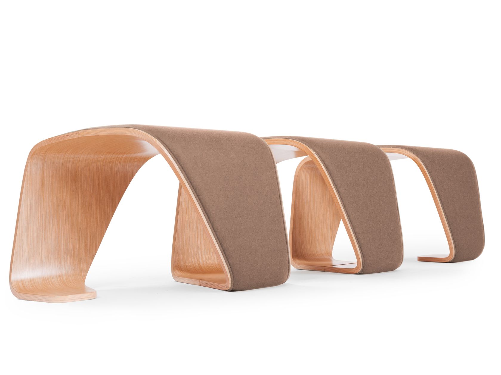 DNA Upholstered modular bench By True Design