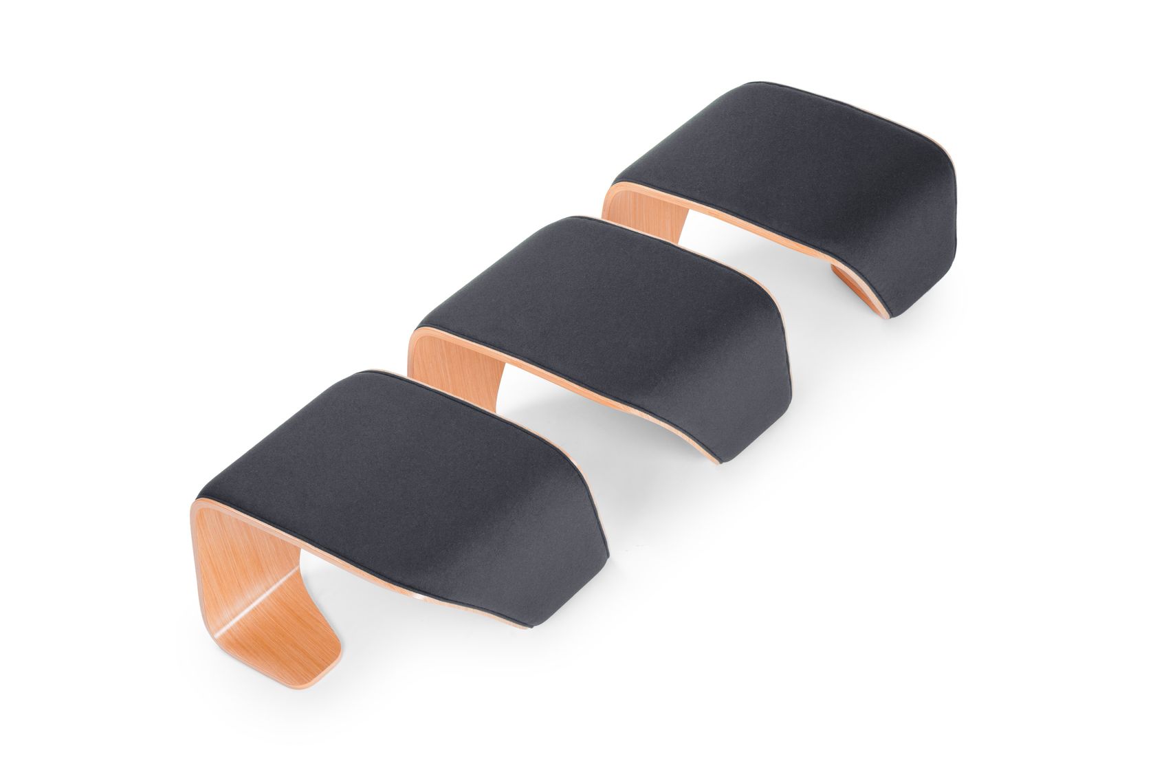 DNA Upholstered modular bench By True Design