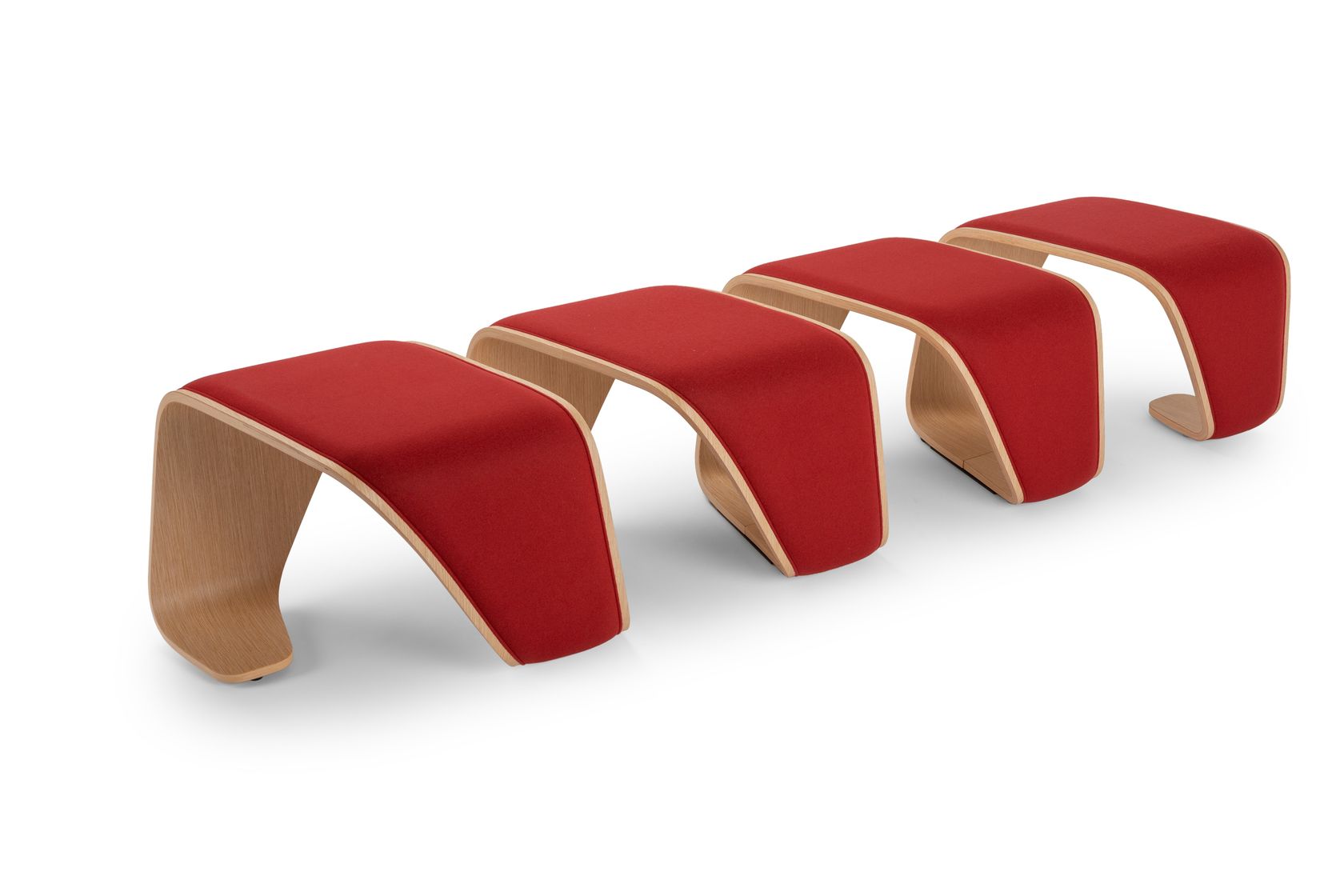 DNA Upholstered modular bench By True Design