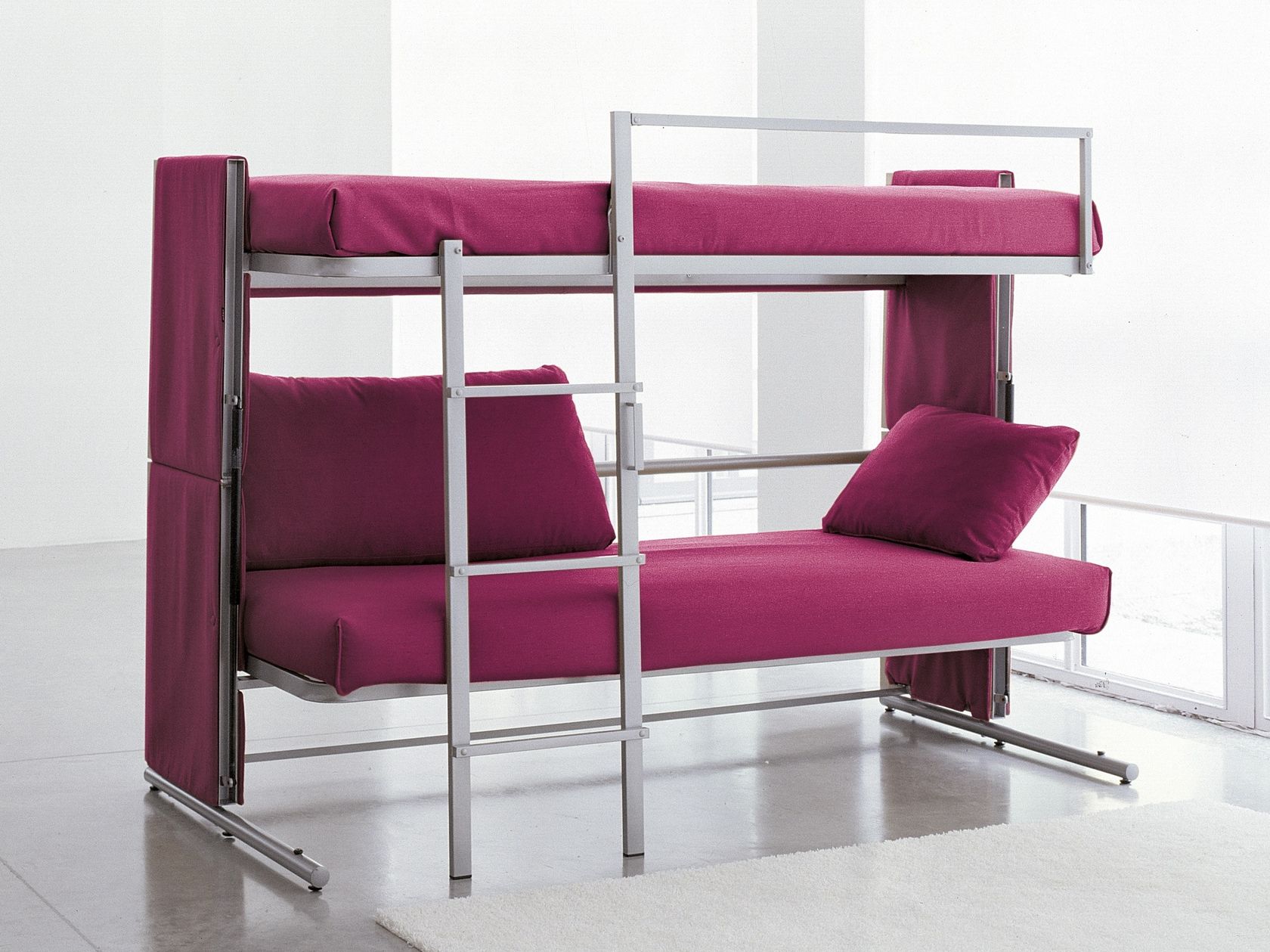 DOC. Convertible sofa bed with removable cover By CLEI | design Giulio ...