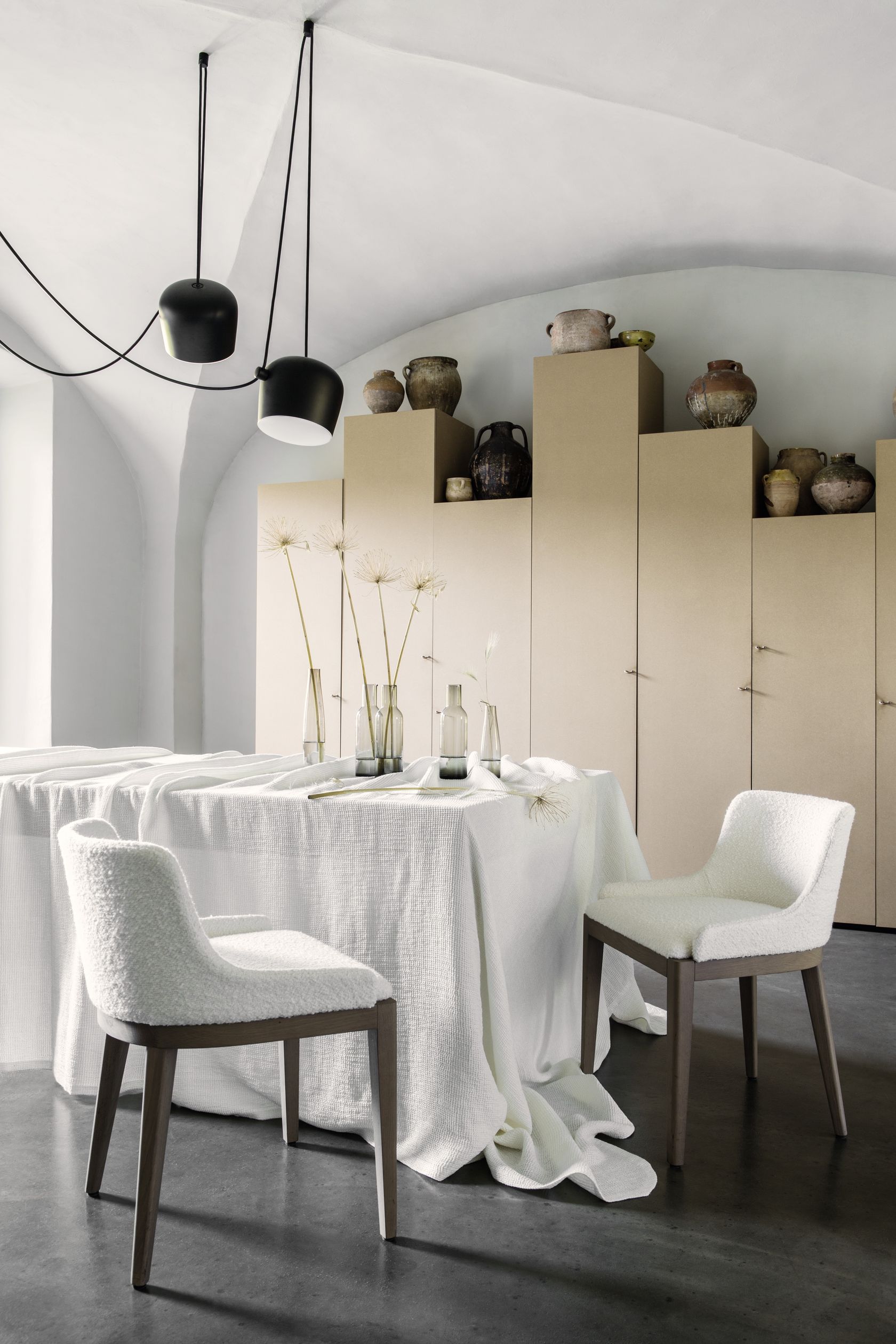 Tissu en lin DOLCE LINO - TEXTURES DE LIN Collection Dolce lino By Élitis