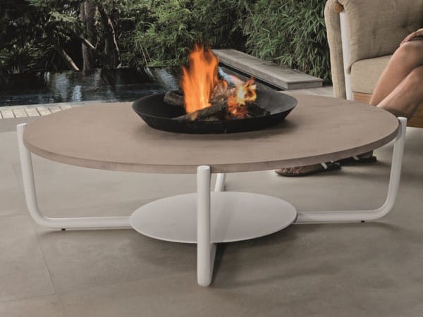 DOMINO | Round coffee table Domino Collection By Talenti design Marco ...