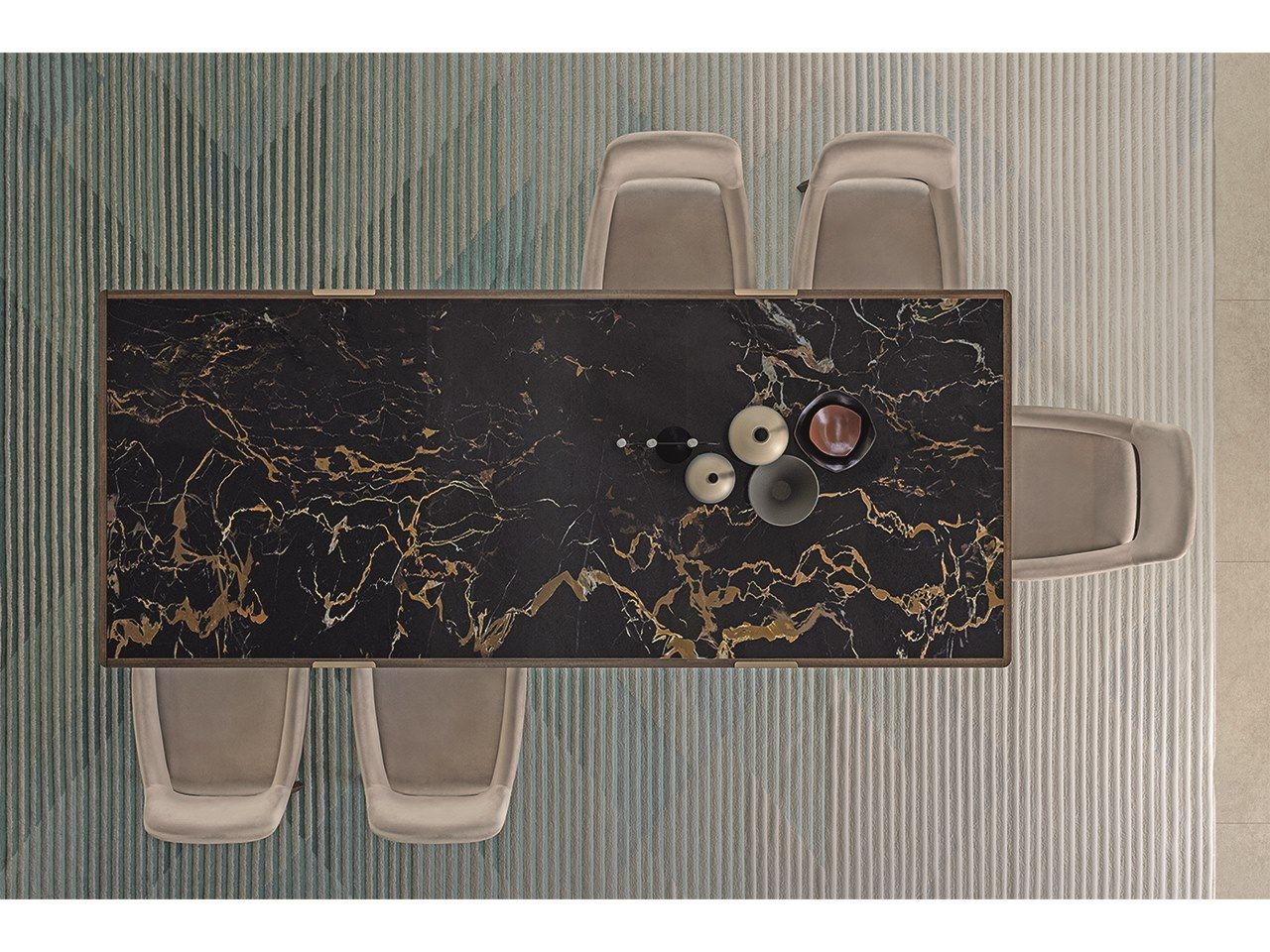 DOMUS 桌子 By Turri | design Matteo Nunziati