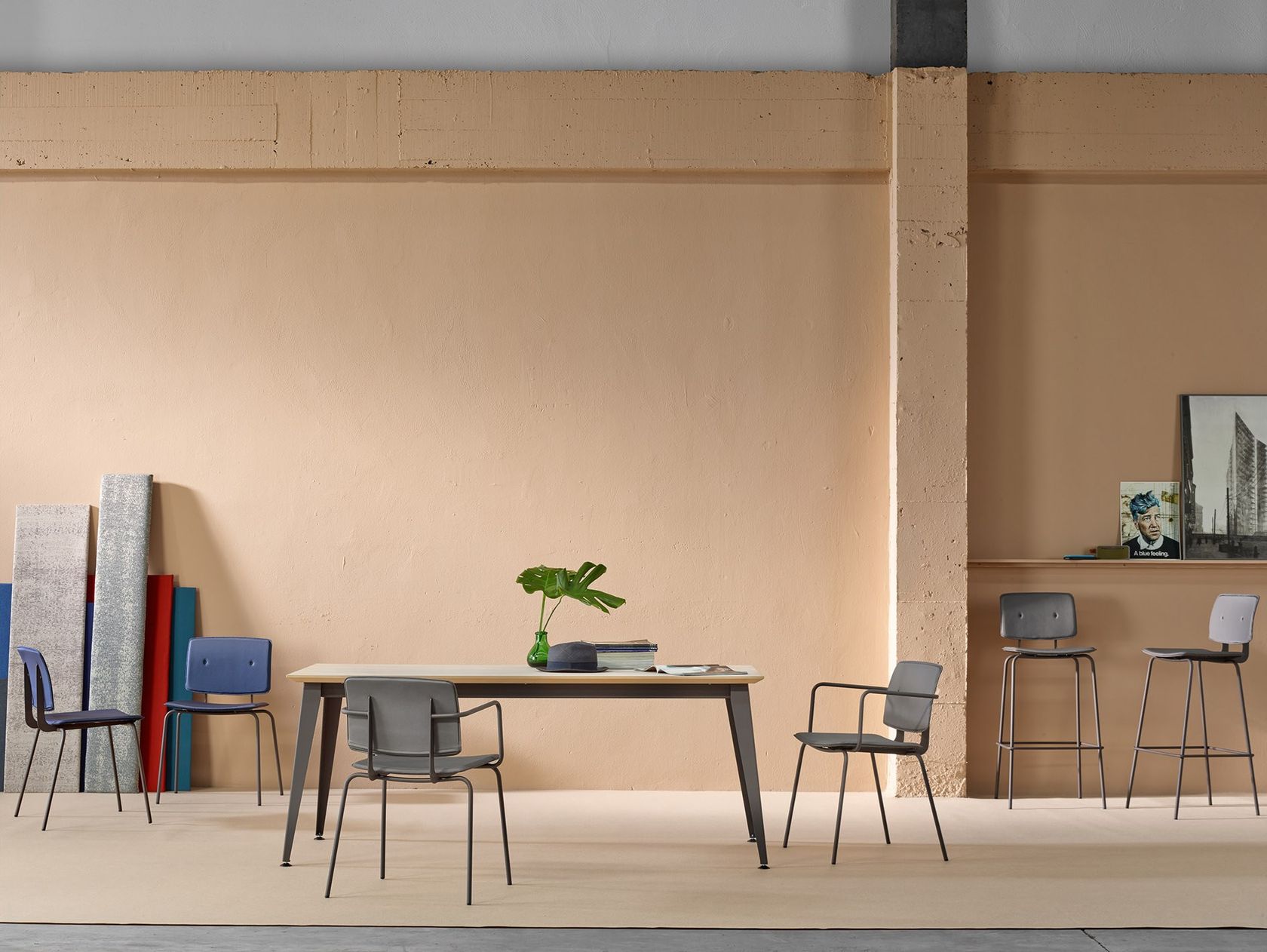 DON | Leather chair Don Collection By ONDARRETA design Nadia Arratibel