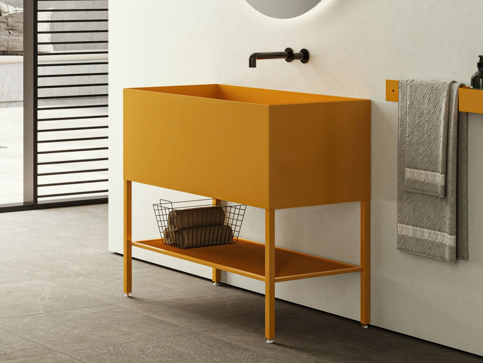 DOOR | Lavabo sur pied By Moab design Gabriella Ciaschi, Studio Moab