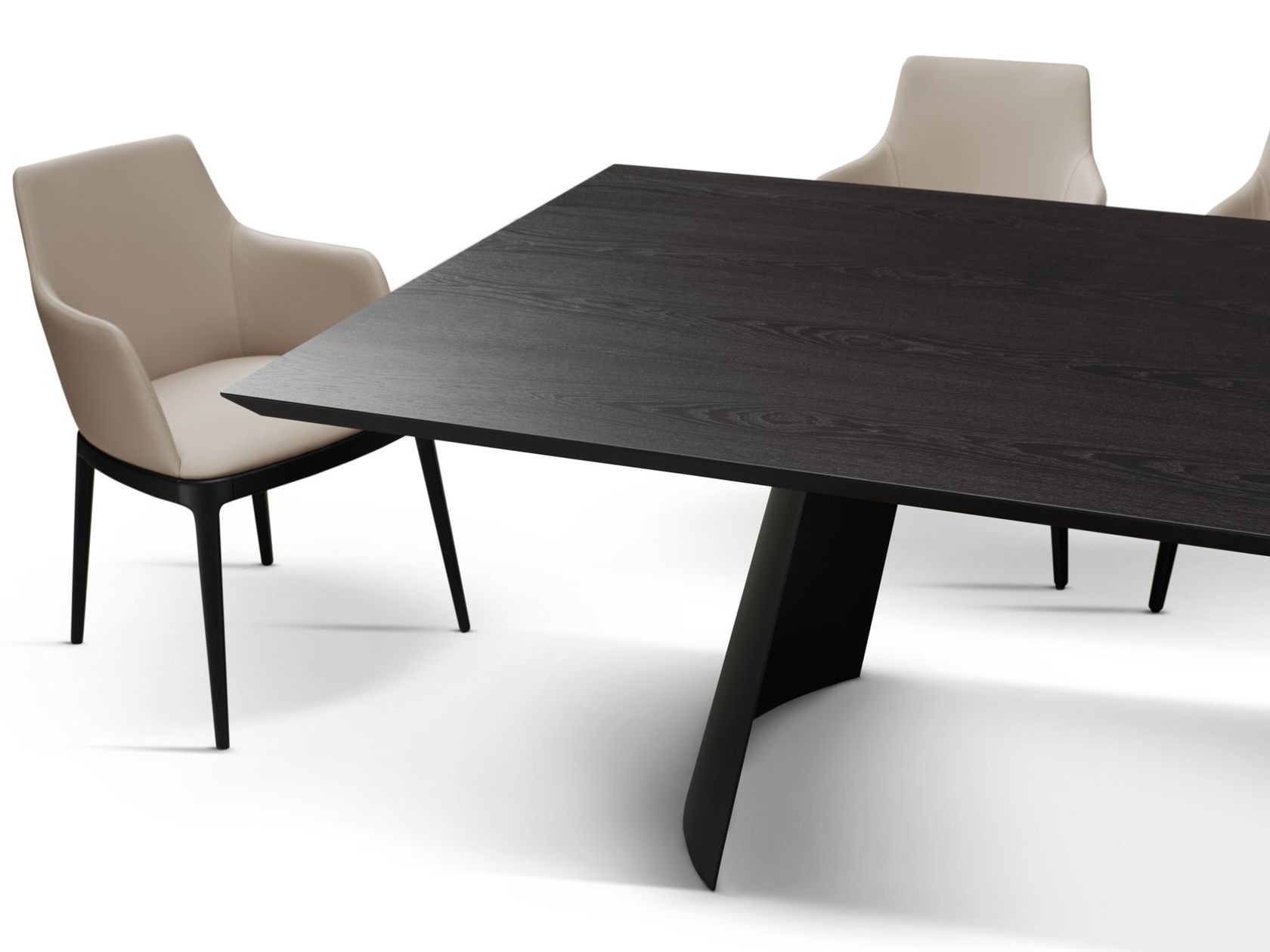 DORIAN Rectangular wooden table By EFORMA