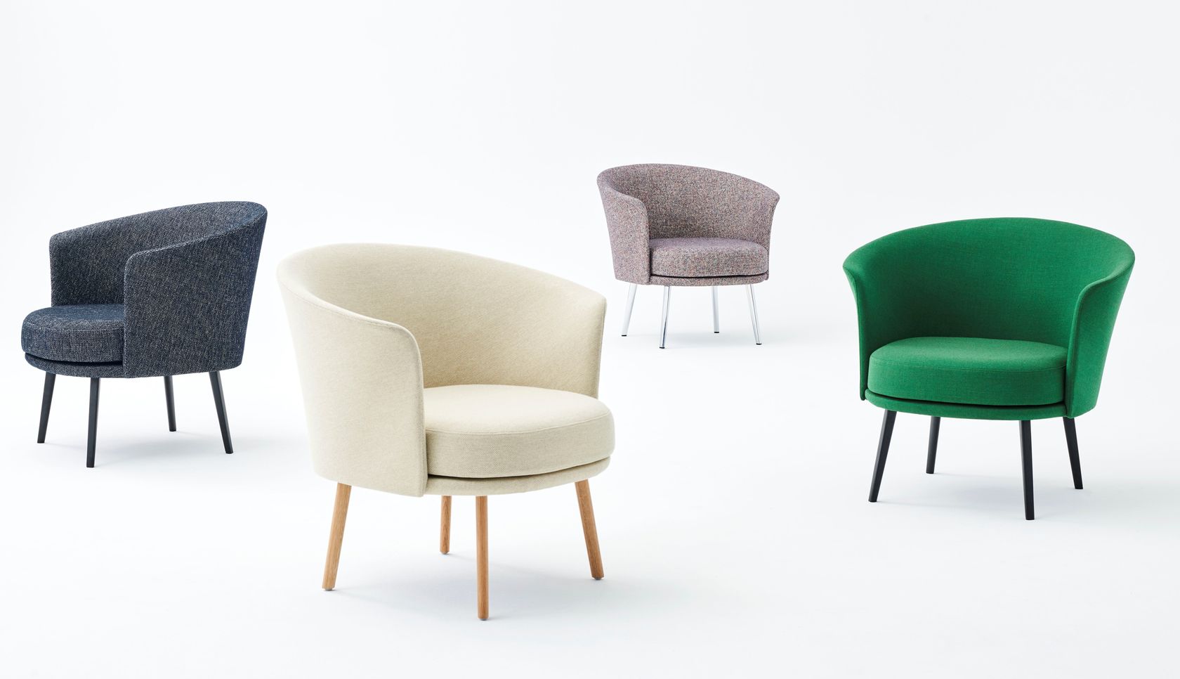 DORSO easy chair swivel By Hay design GamFratesi