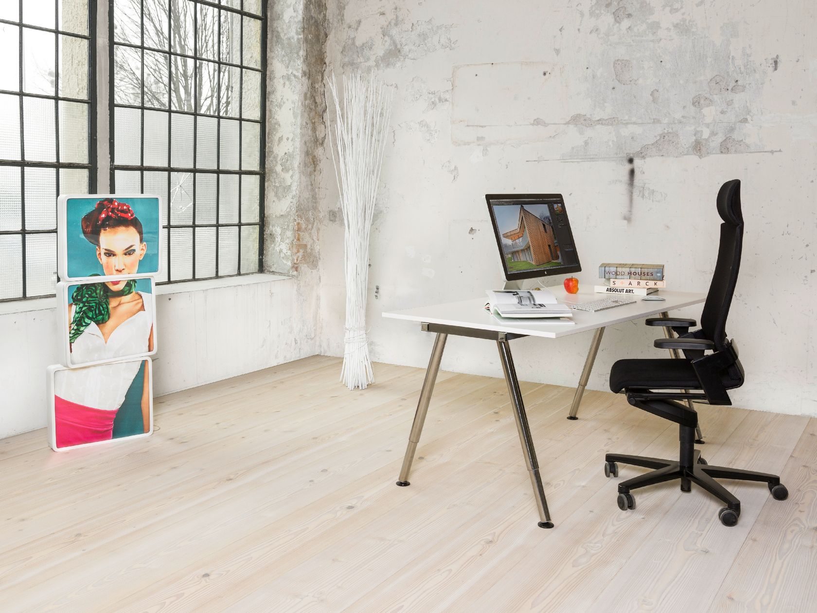 Douglas fir flooring DOUGLAS FIR WIDE-PLANK - WHITE OIL By mafi