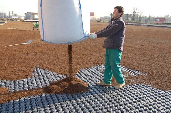 DRAINROOF Roof garden system By Geoplast