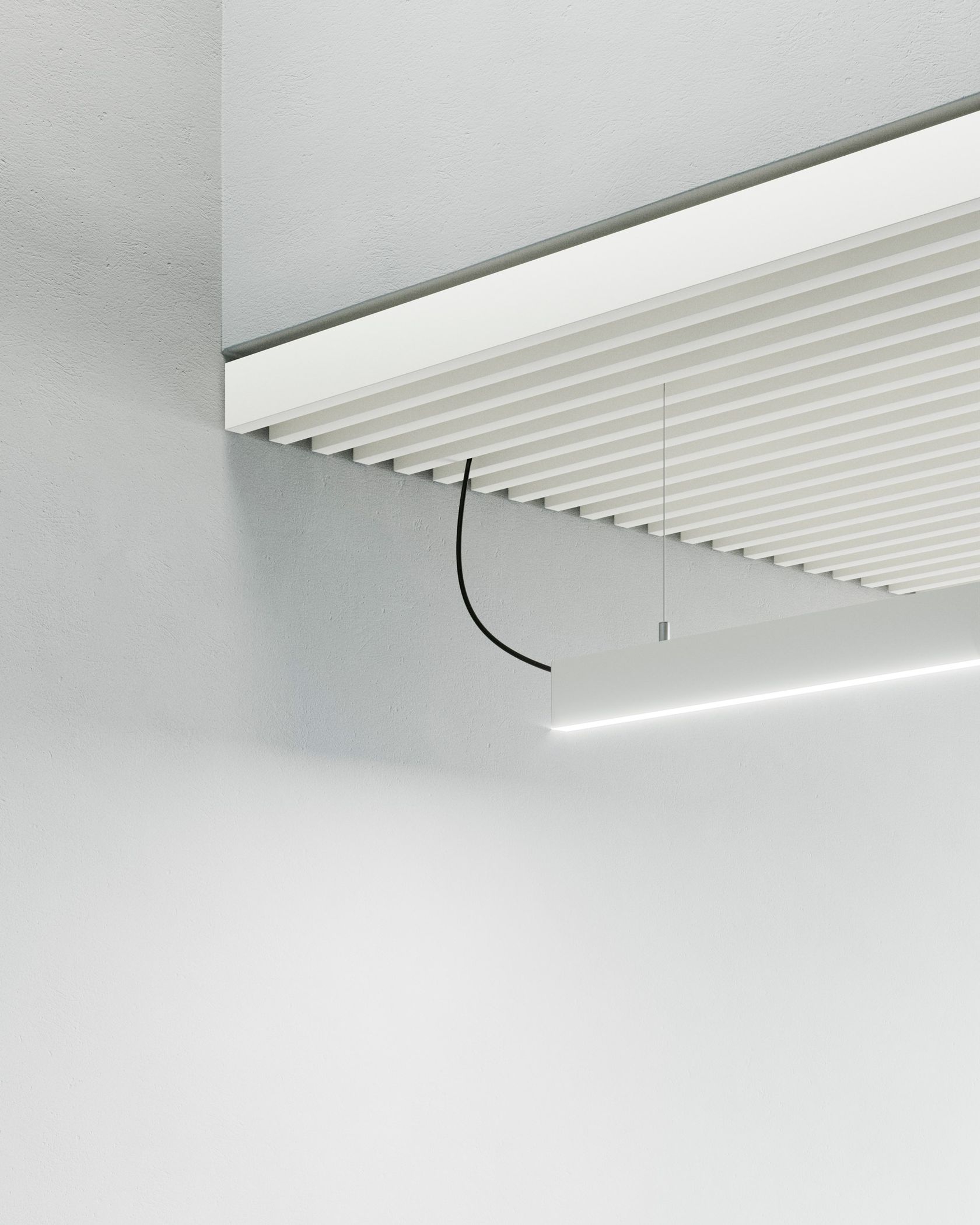 Aluminium linear lighting profile for LED modules DRESSWALLSTRIPES SQ ...