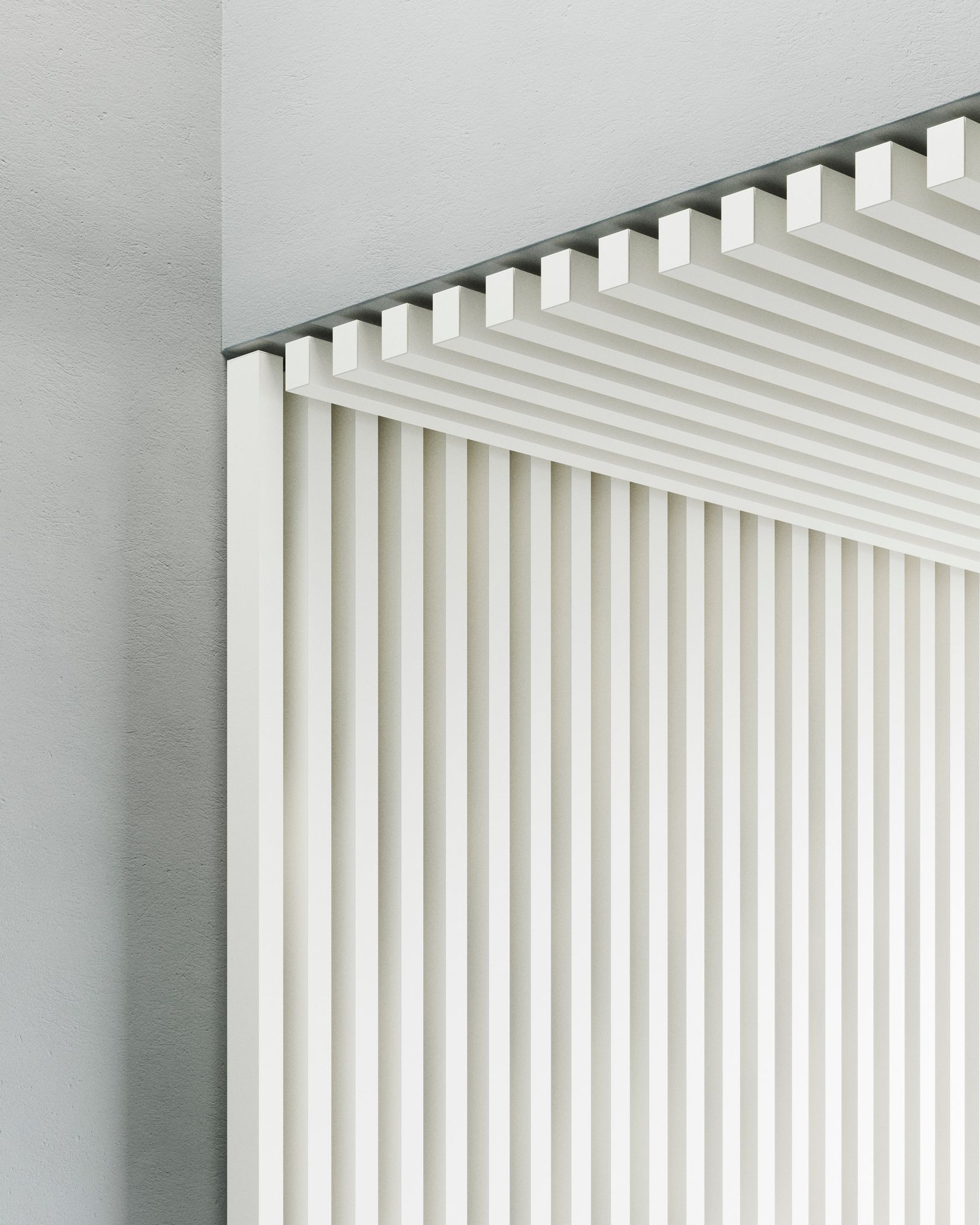 Aluminium Partition wall DRESSWALLSTRIPES SQ50/70 By Dresswall