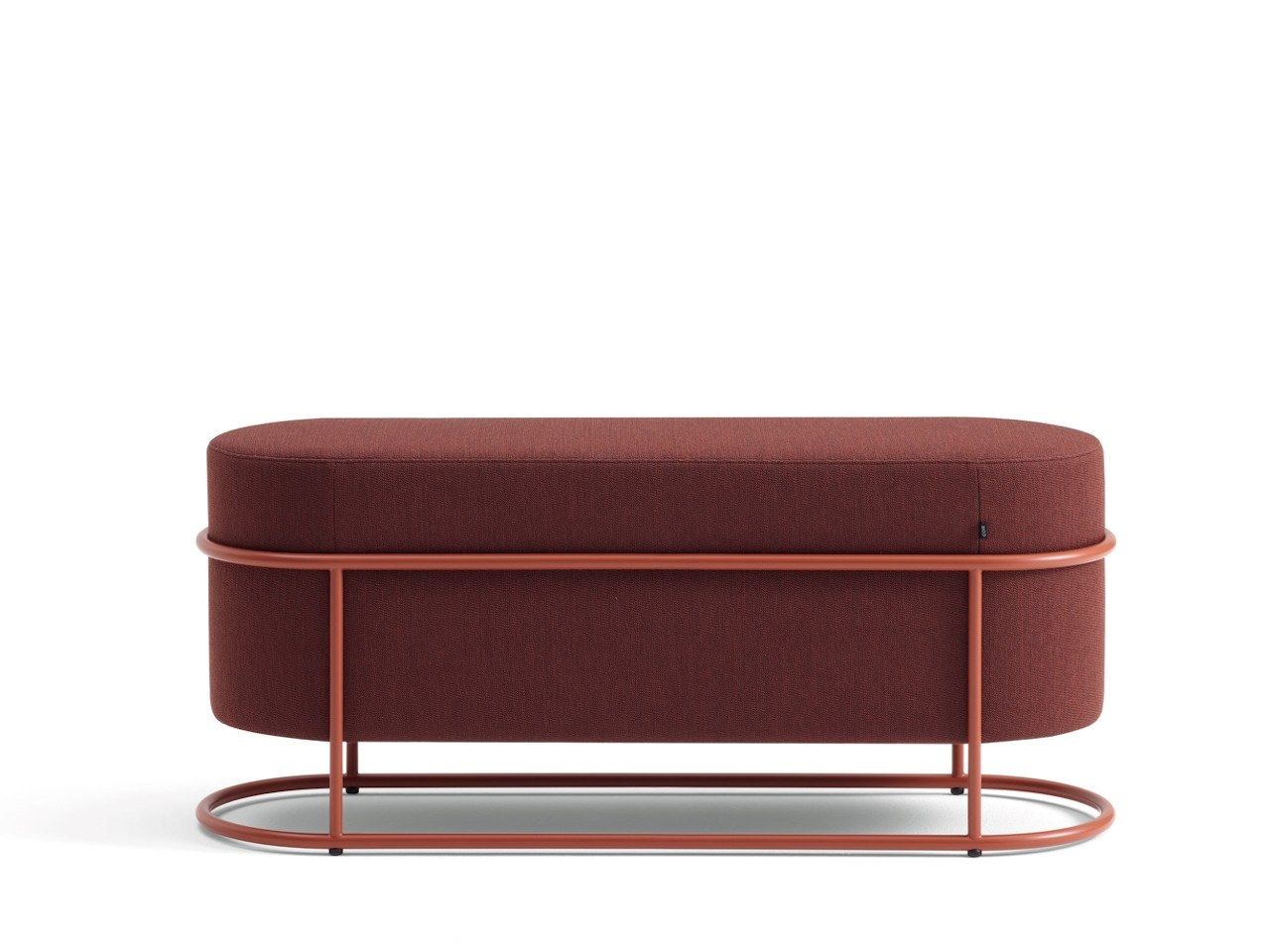 DROP Upholstered fabric bench By COR | design Pauline Deltour