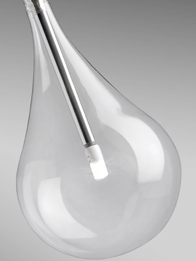 DROP LED LED glass pendant lamp By Alma light | design Cristian Cubiña