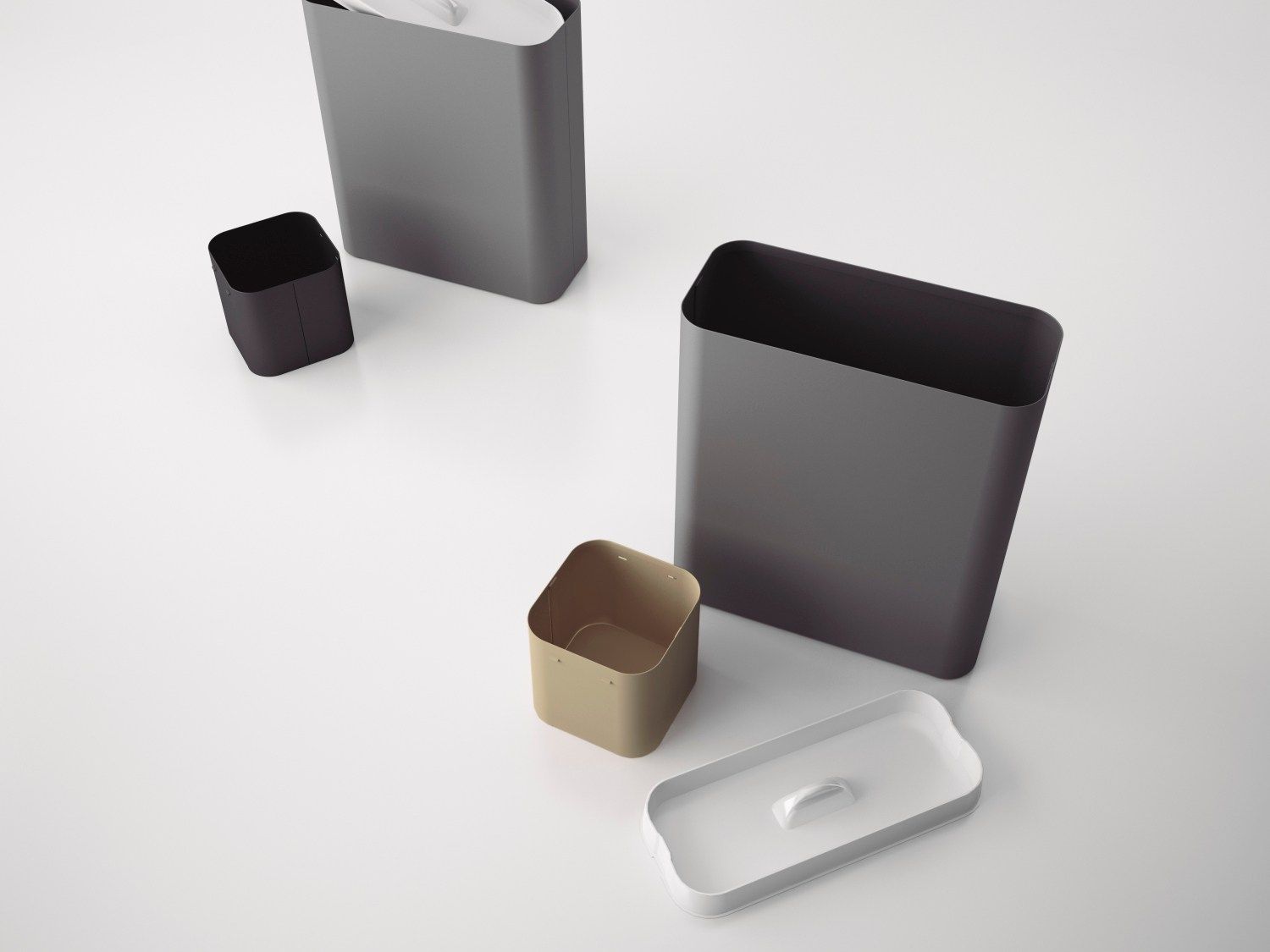 Steel umbrella stand DROP OUT By Systemtronic