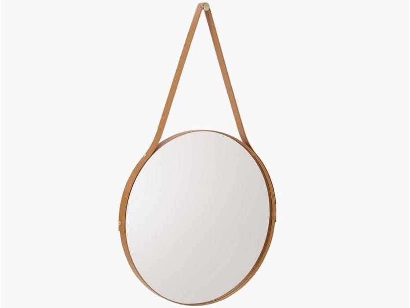 Round framed mirror DROP By Poliform
