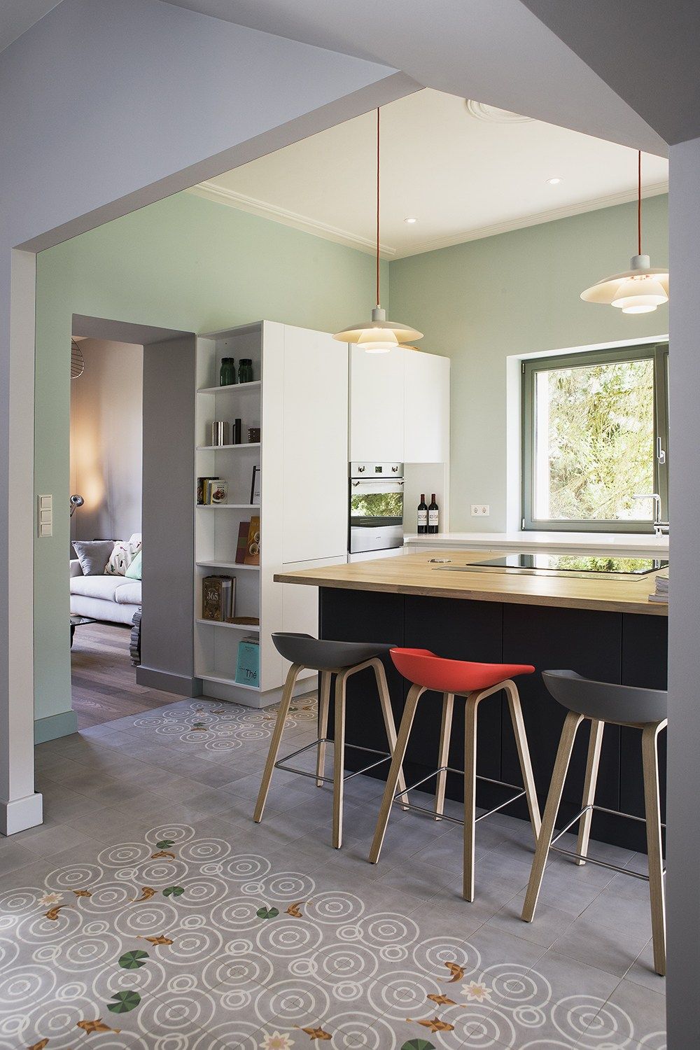 Revêtement de sol en ciment DROPS By enticdesigns design MUT Design