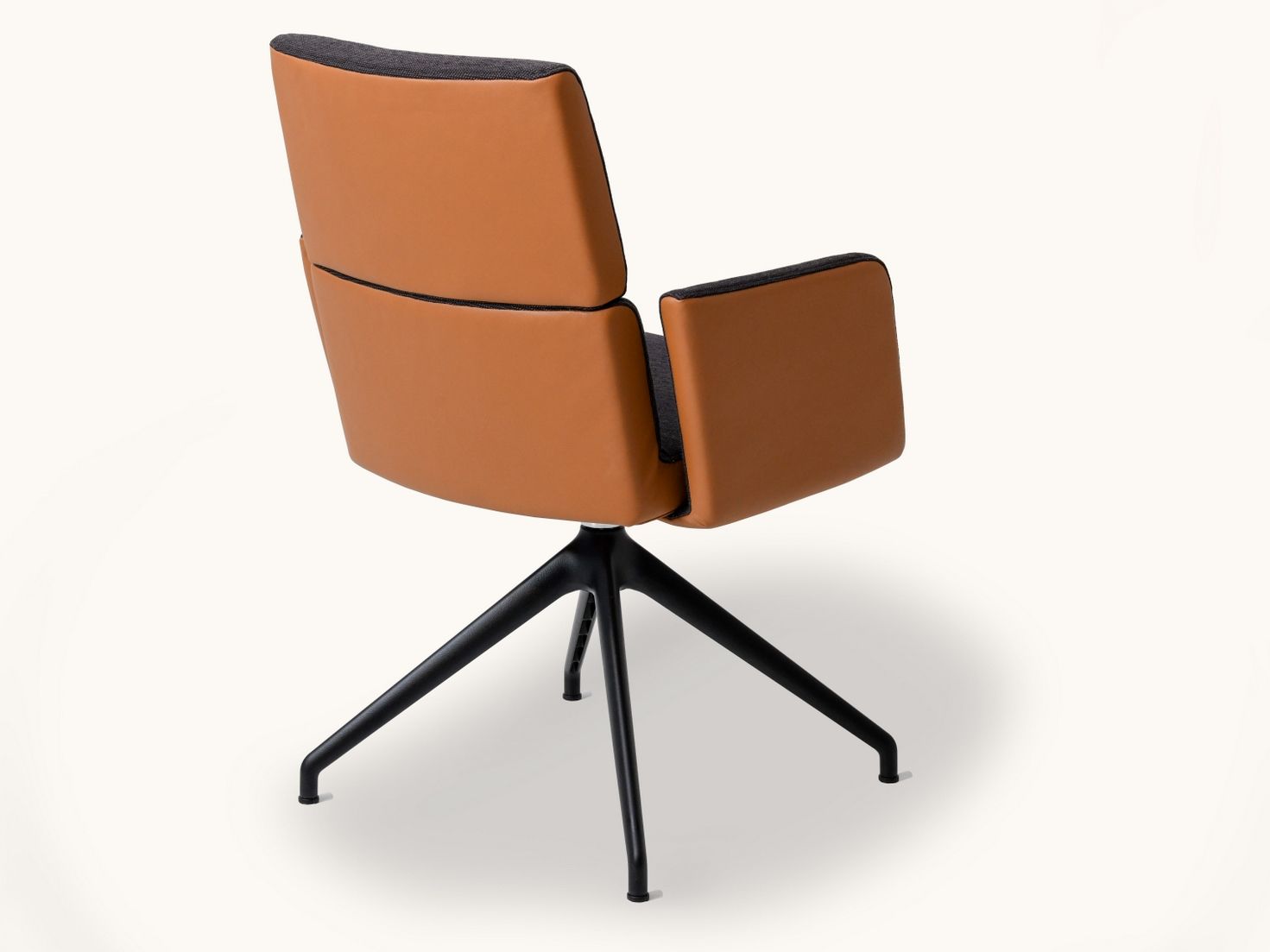 DS-414 | Office chair with armrests Trestle-based office chair with ...